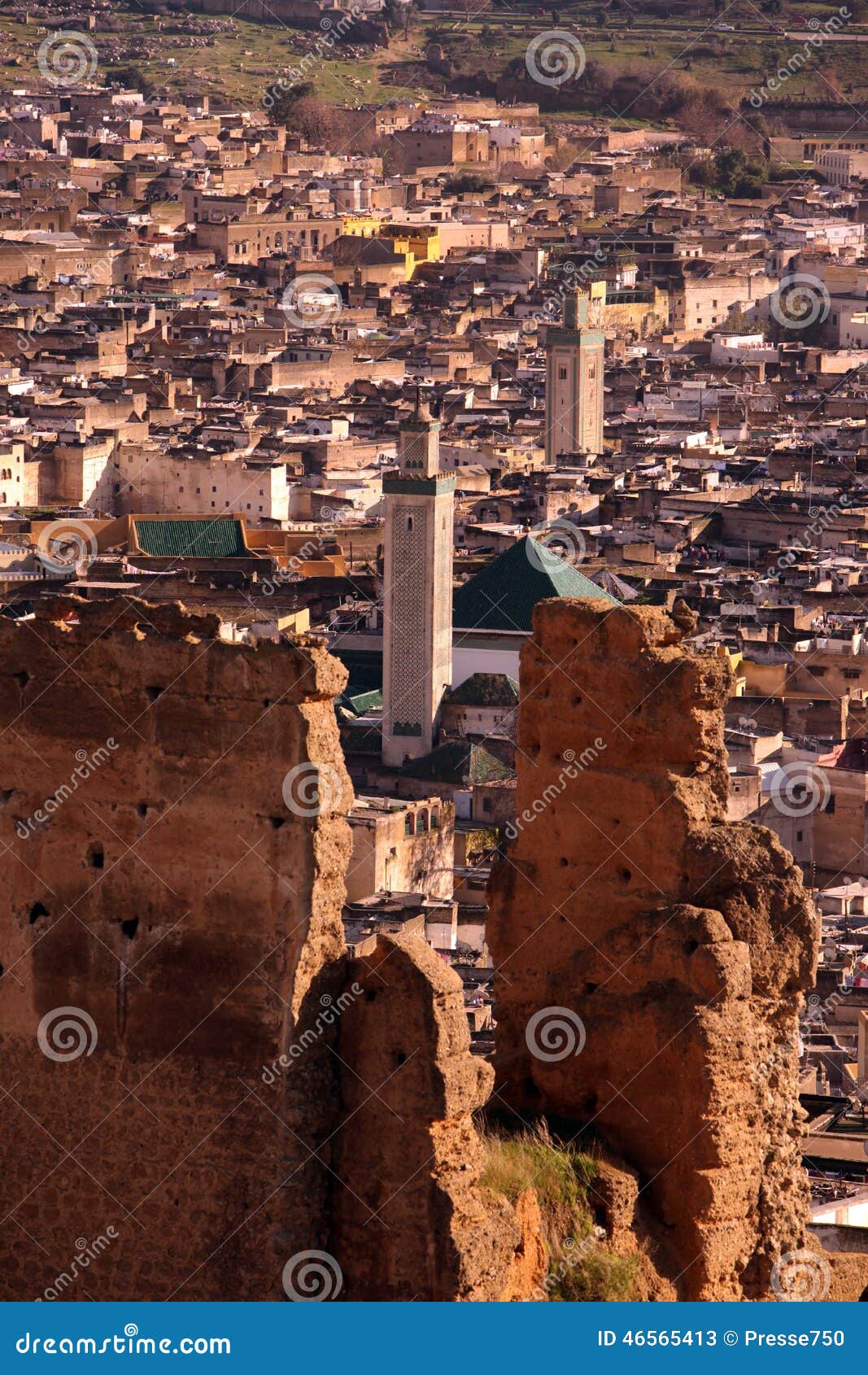 AFRIKA MAROKKO FES redaktionelles stockfoto. Bild von medina - 46565413