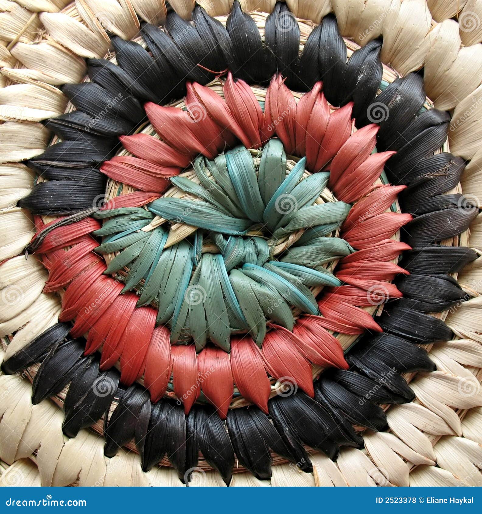 Afrikanische Korb-Auslegung 2 Stockfoto - Bild von hintergrund ...