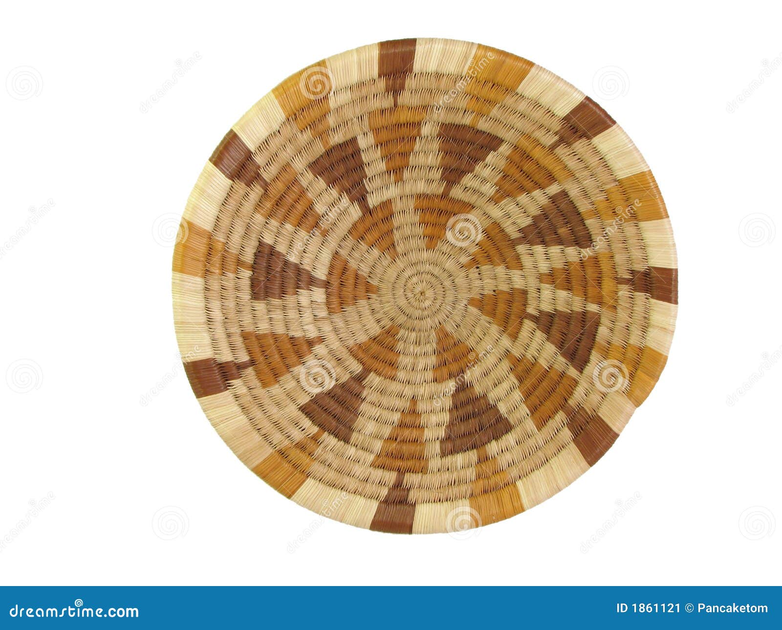 Afrikanischer Korb 2 stockbild. Bild von fertigkeit, aufgerollt - 1861121