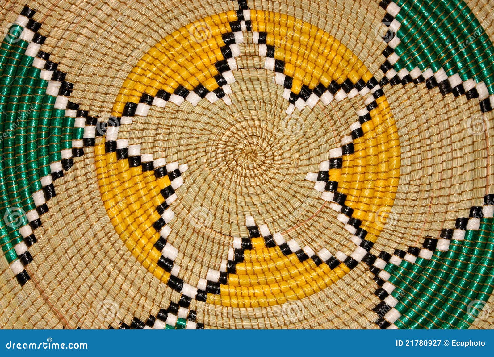 Afrikanischer Korb stockbild. Bild von korb, bunt, verwoben - 21780927