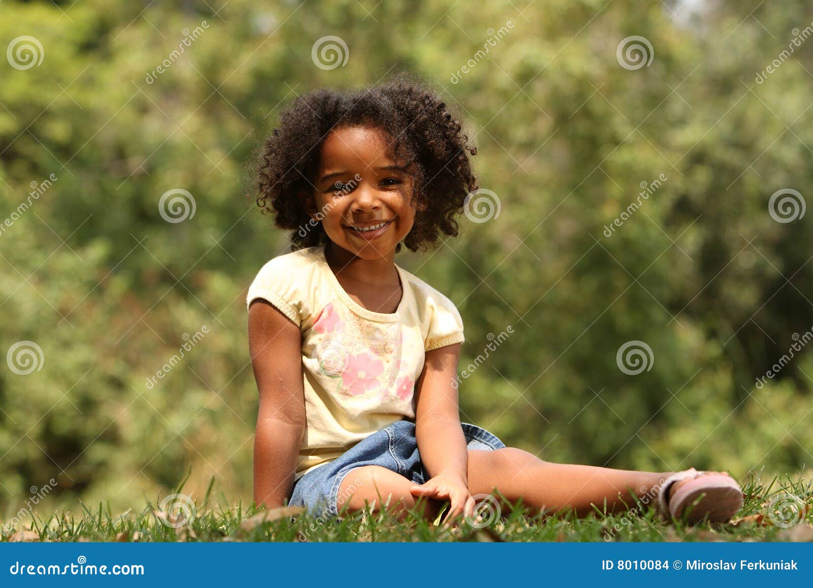 Afro Child stock photo. Image of dark, excitement, little - 8010084