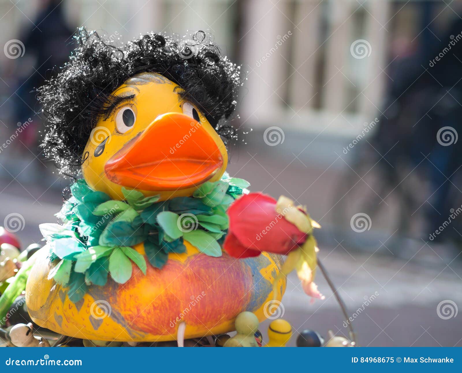 Afro Duck in Amsterdam stock image. Image of side, drug - 84968675