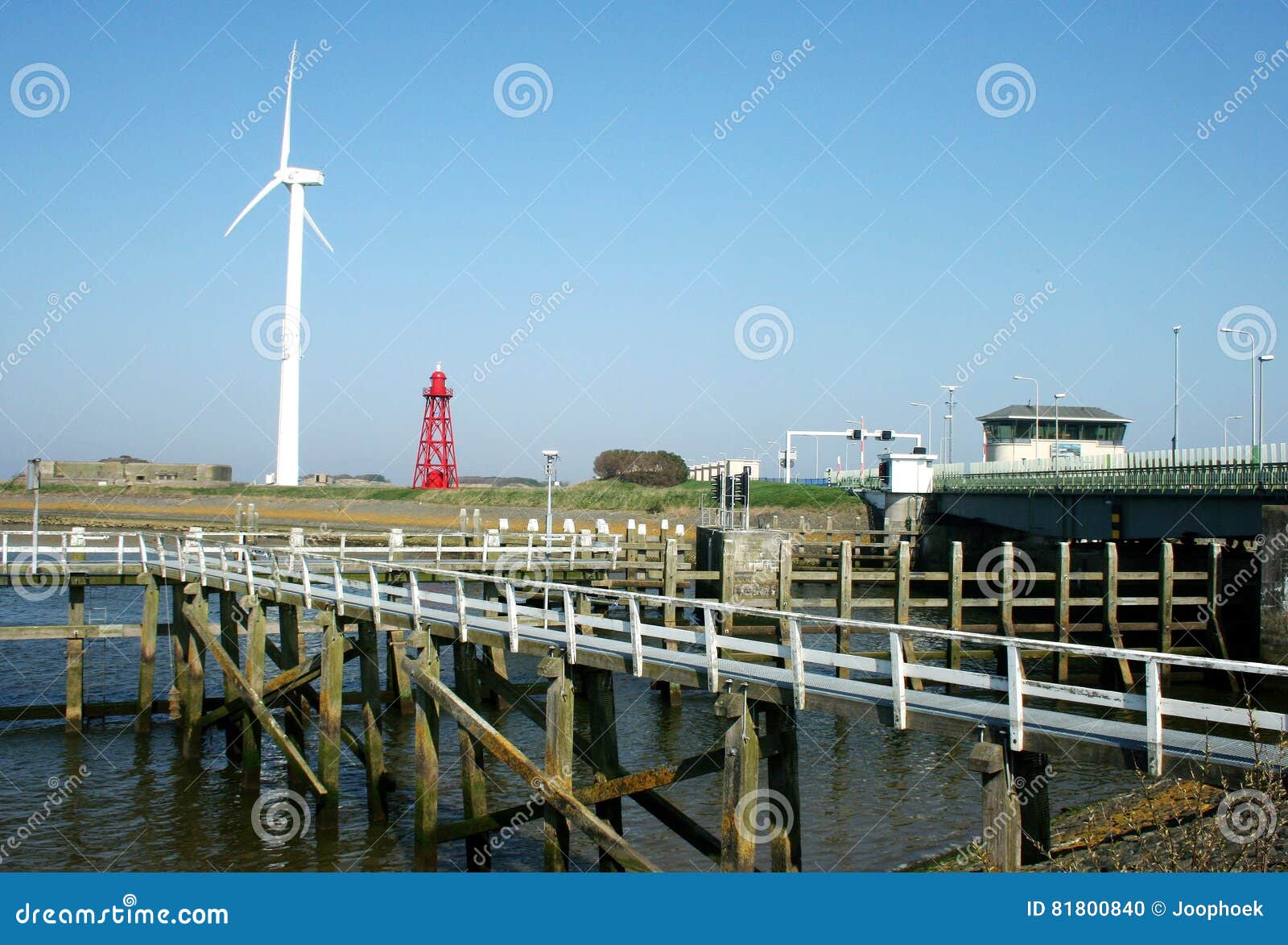 Afsluitdijk editorial image. Image of holland, stone - 81800840