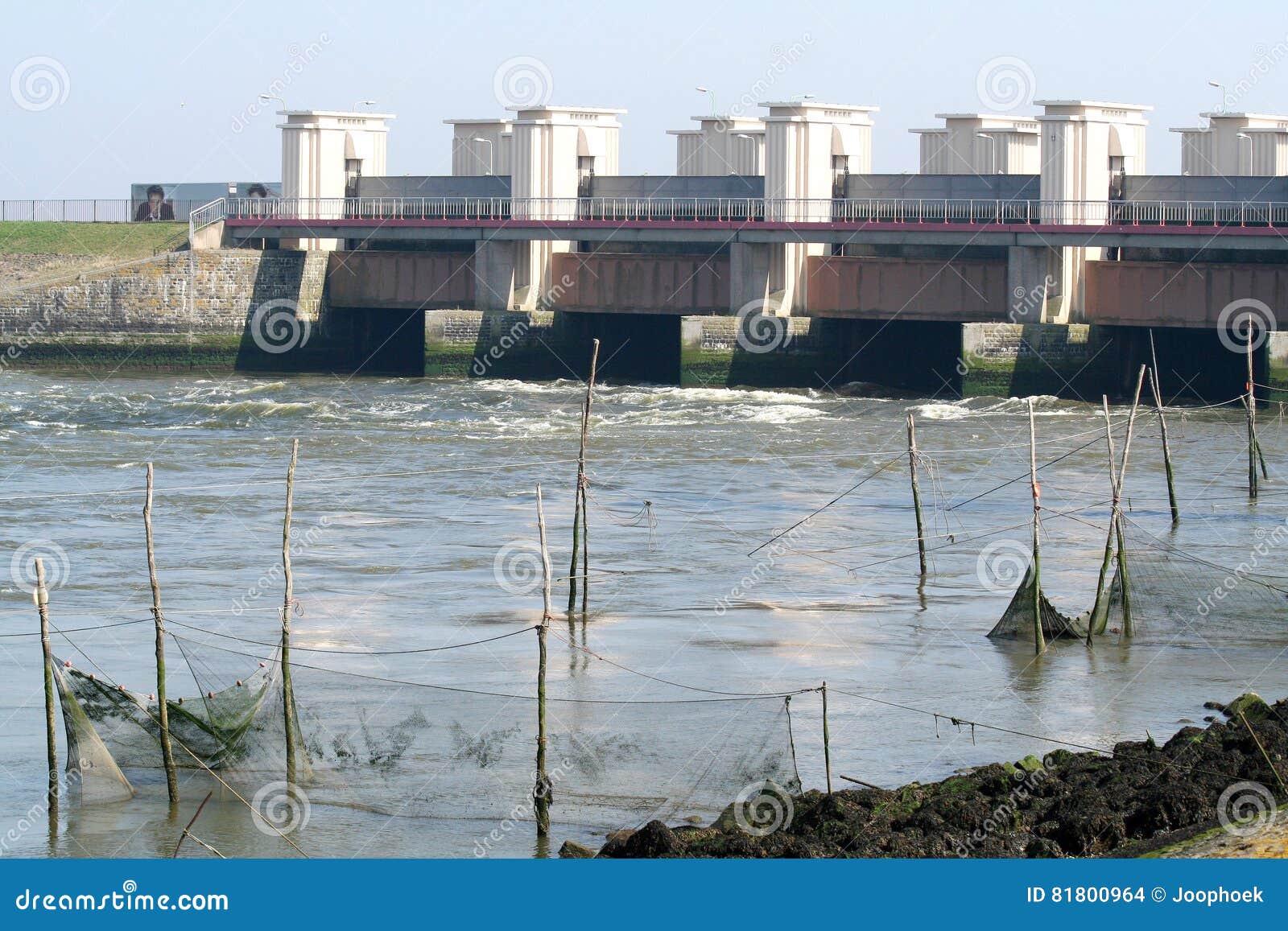 Afsluitdijk editorial stock image. Image of view, labour - 81800964