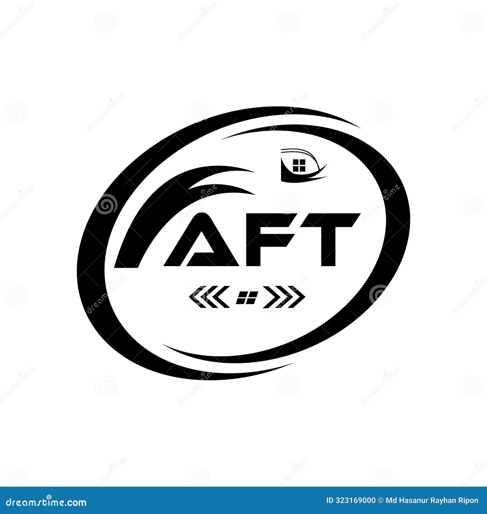AFT Letter Logo Design. AFT Simple And Modern Monogram Logo. Abstract ...
