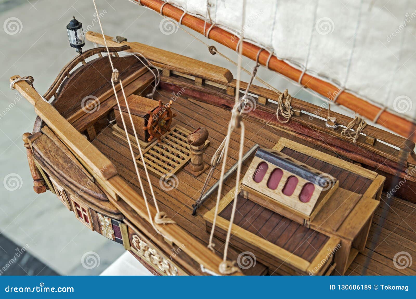Aft Section of Sailing Ship Stock Image - Image of sail, poop: 130606189