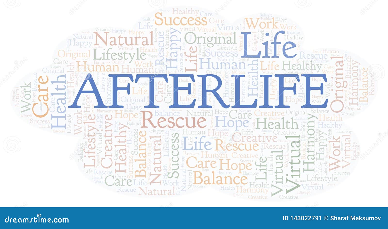 Afterlife Text Quote, Concept Background Stock Photography ...