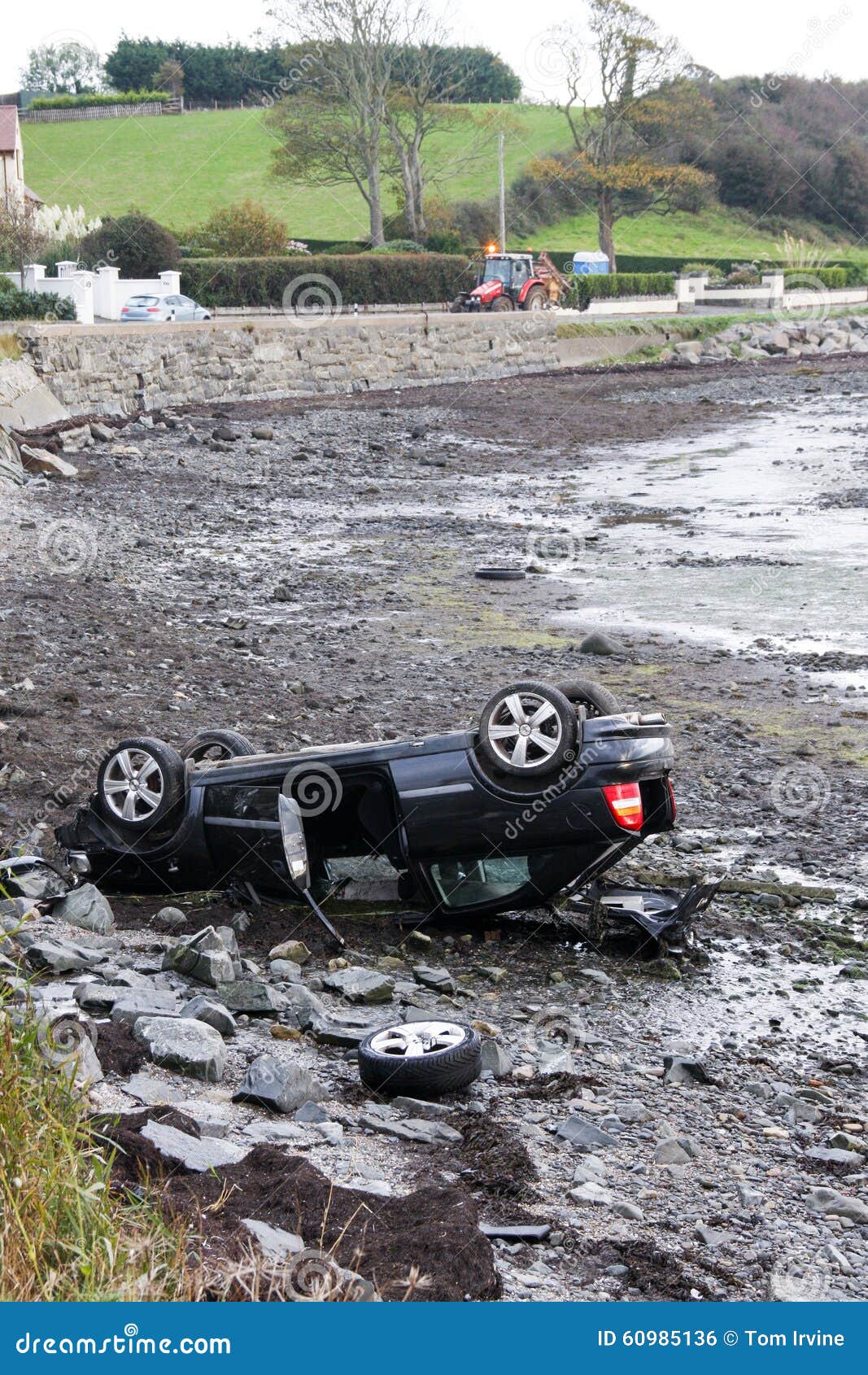 Aftermath of car crash stock photo. Image of aftermath - 60985136