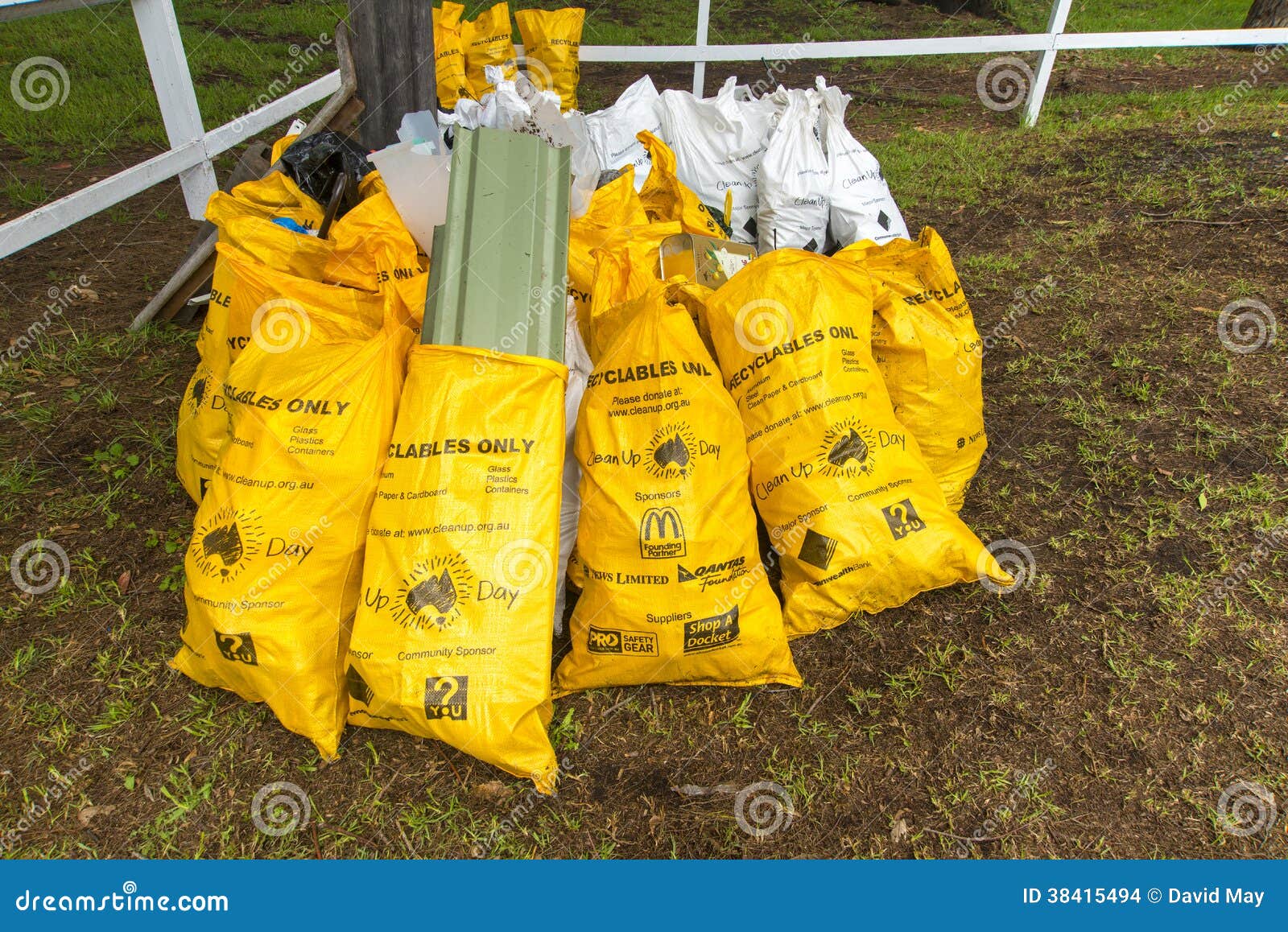 Aftermath of Clean Up Day editorial stock image. Image of clearup ...