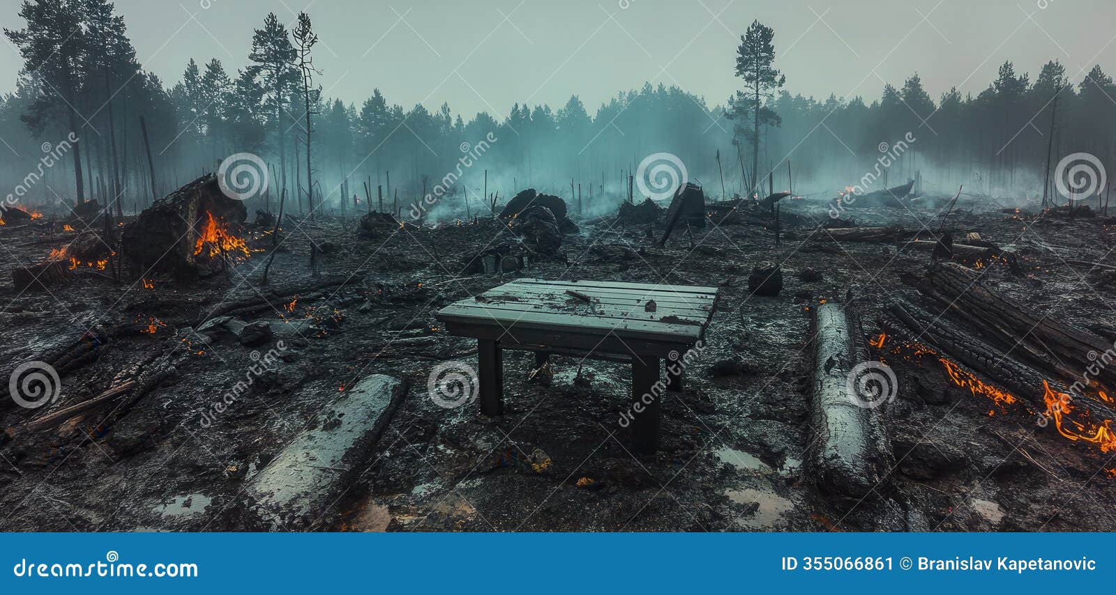 Devastating Oil Rig Fire In The Middle Of The Sea: Offshore Platform ...