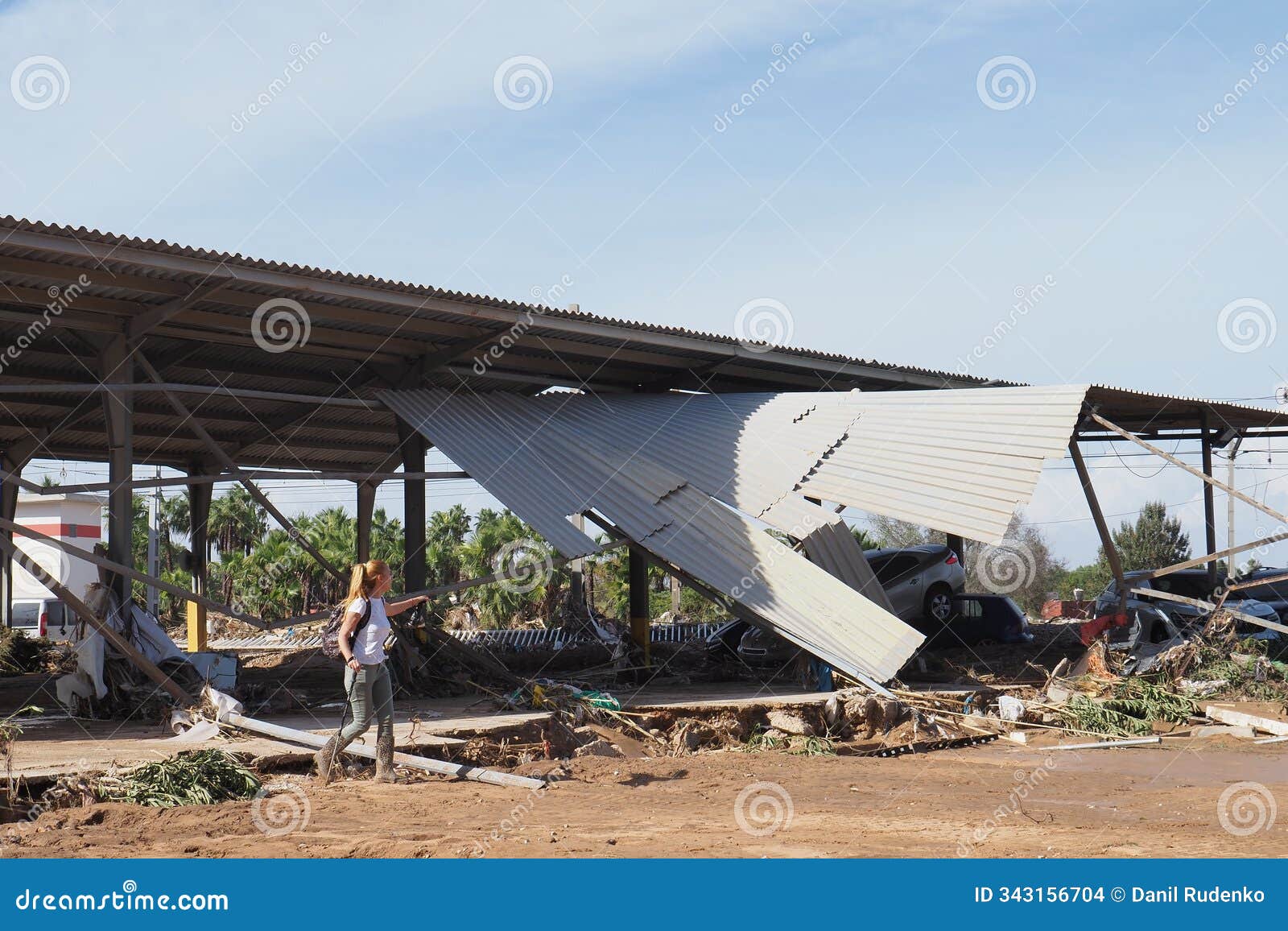 The Aftermath of Hurricane Dana in Valencia, Spain - Devastating ...