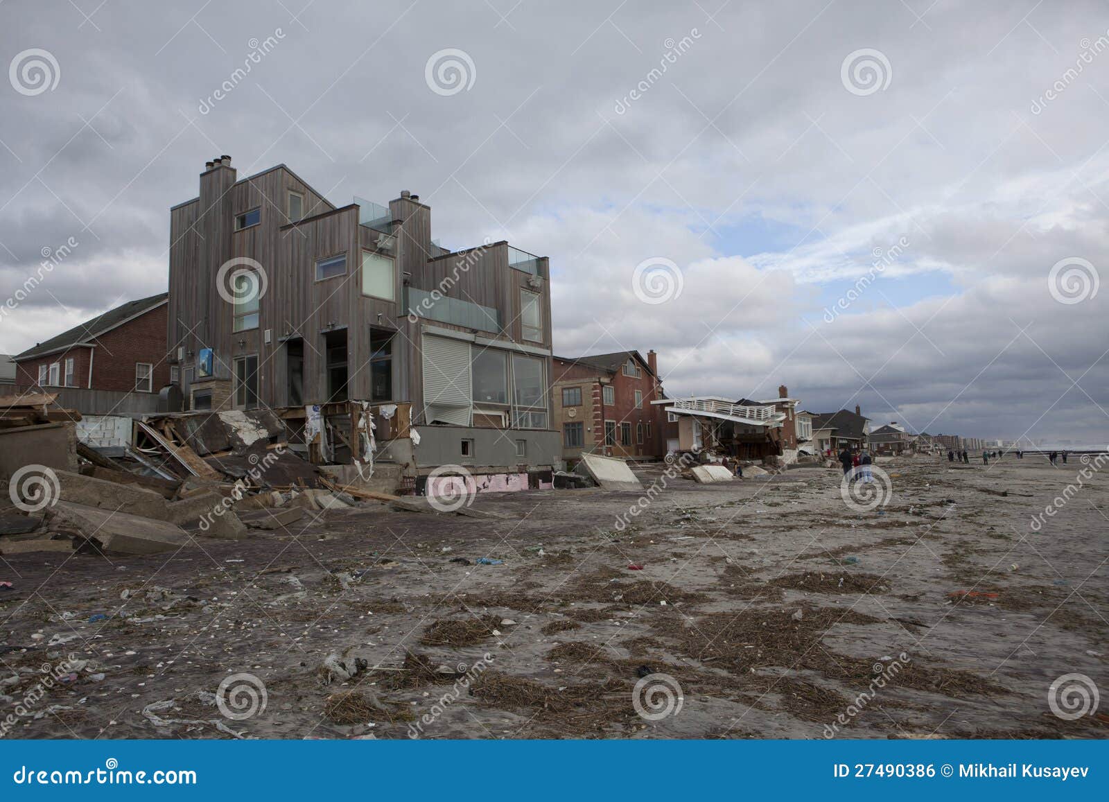 Aftermath hurricane Sandy editorial photo. Image of hurricane - 27490386
