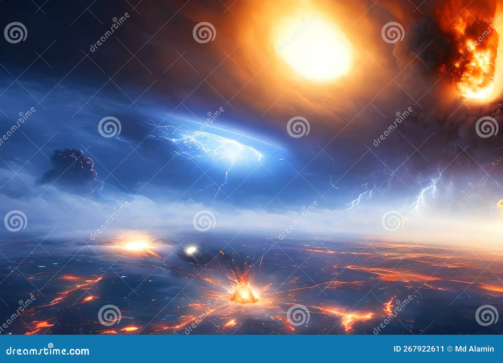 Aftermath of a Nuclear Explosion Which Causes End of Current Human Race ...