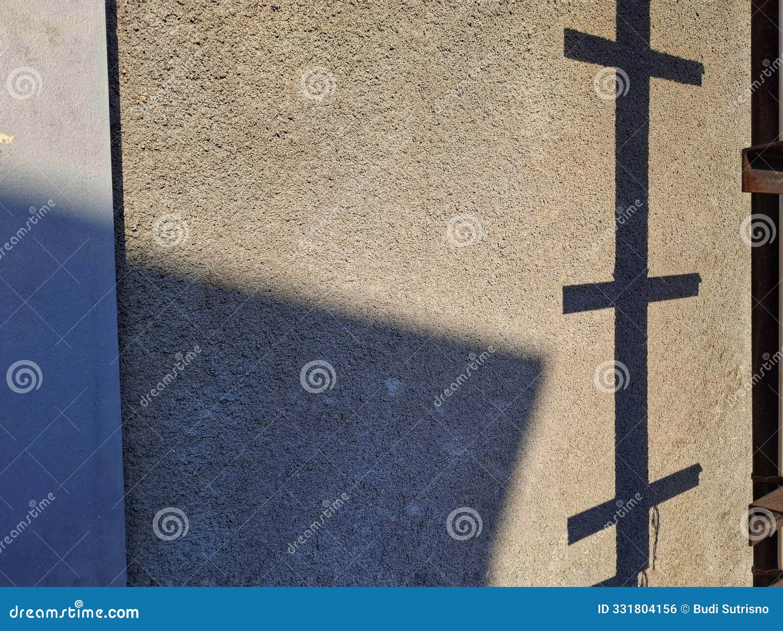 Afternoon Shadow of a Ladder Stock Photo - Image of abstract, shadow ...