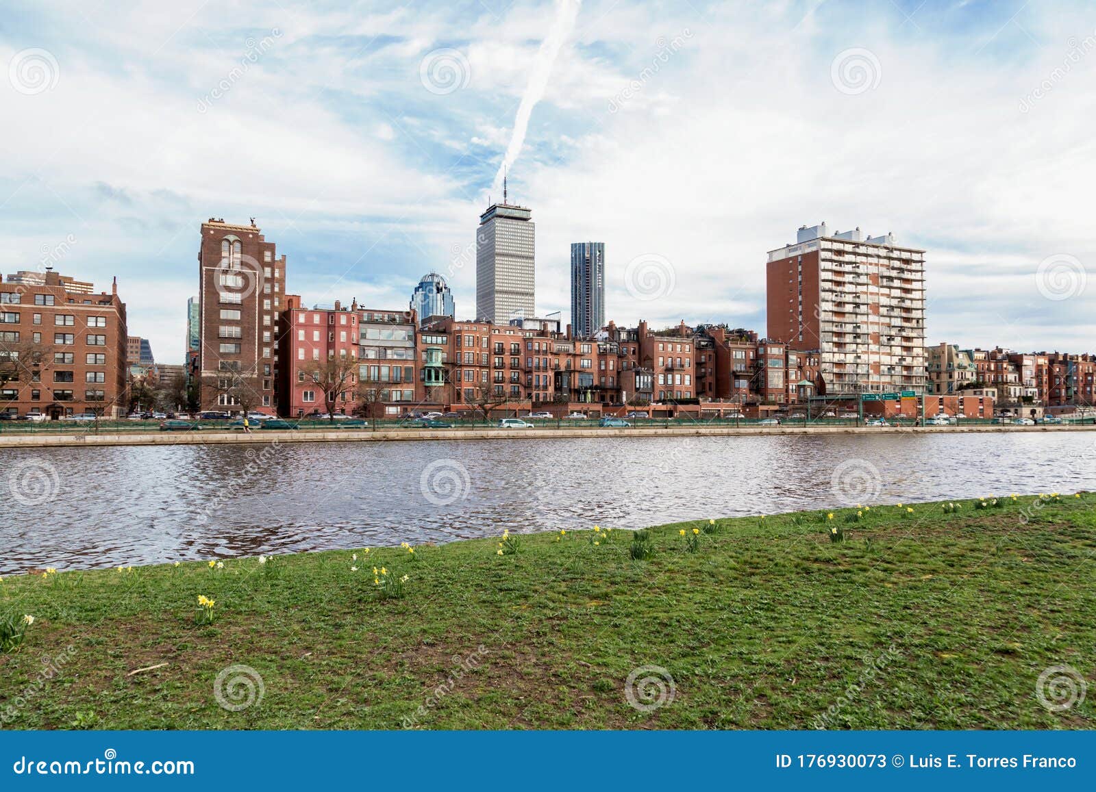 Springtime in Boston, Massachusetts Stock Image - Image of flora ...