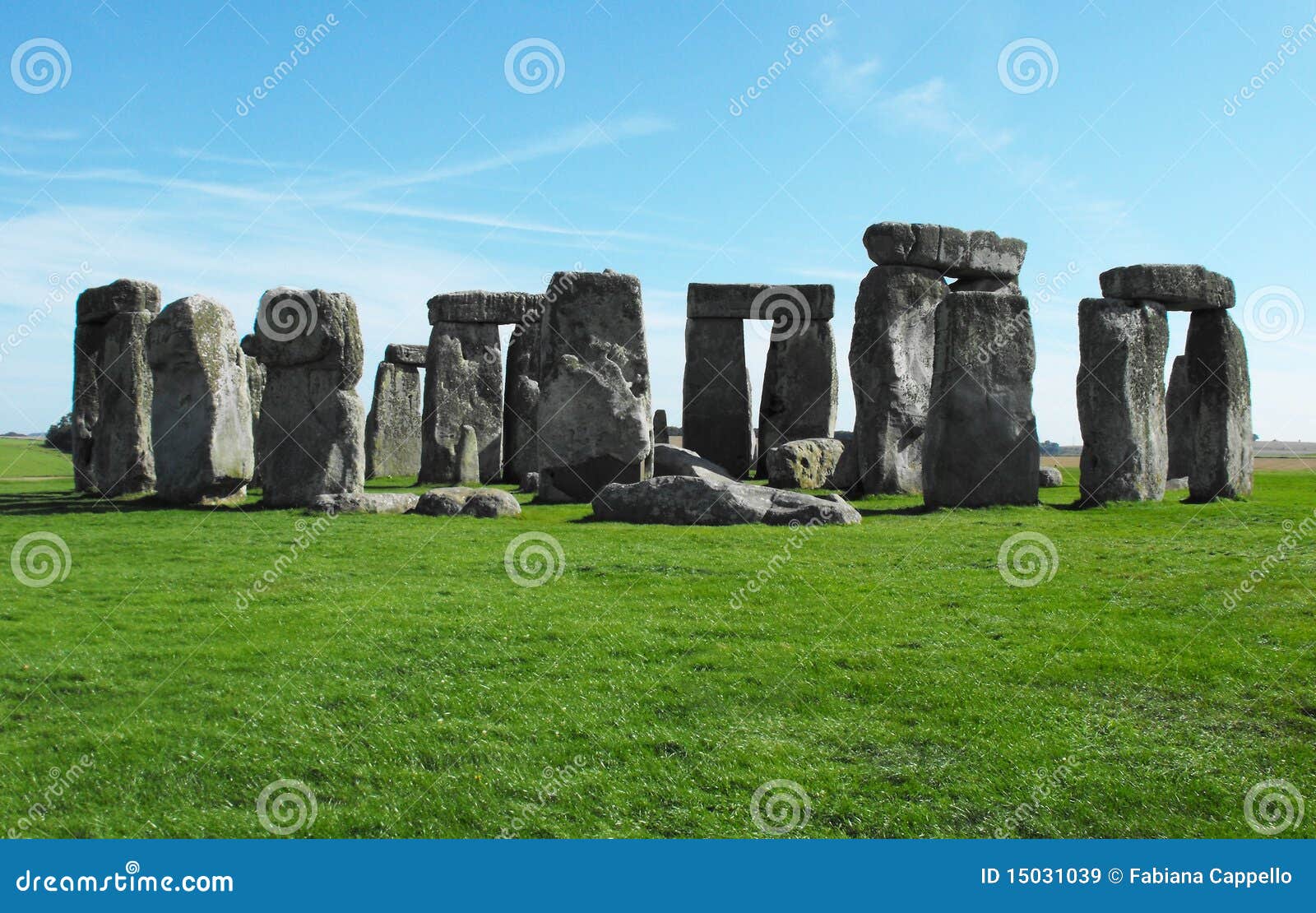 Afternoon at Stonehenge, Ancient Rocks of England Stock Image - Image ...