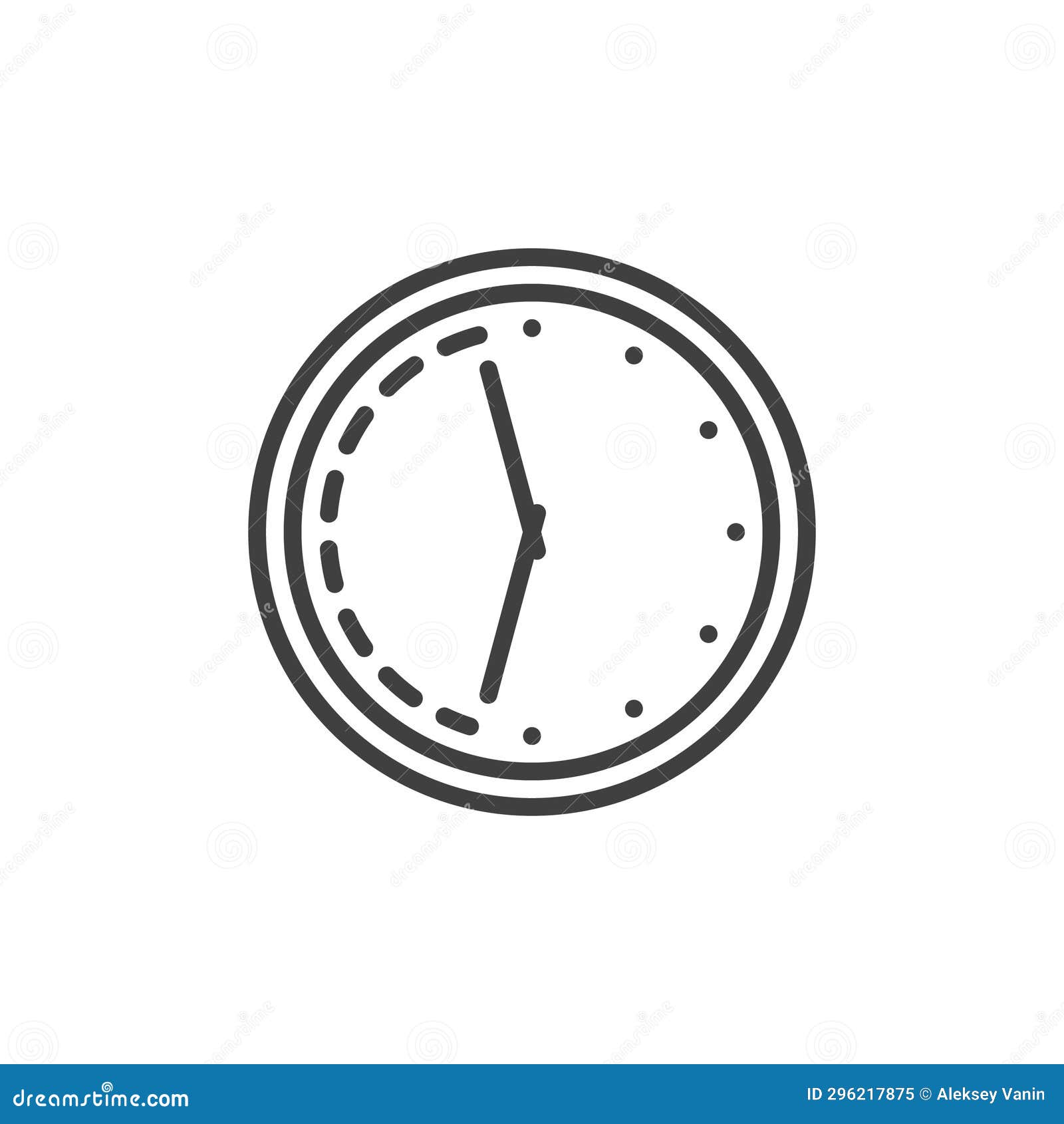 Afternoon time line icon stock vector. Illustration of noon - 296217875