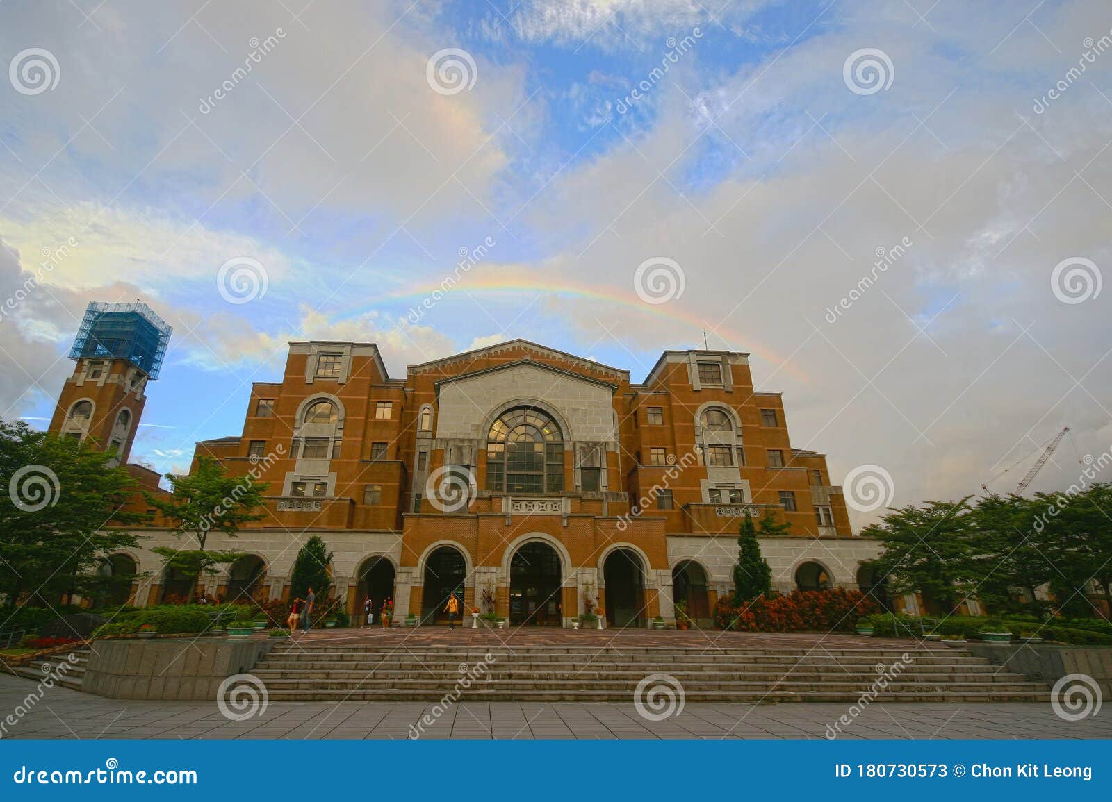 Afternoon View of the NTU Main Library Editorial Stock Photo - Image of ...