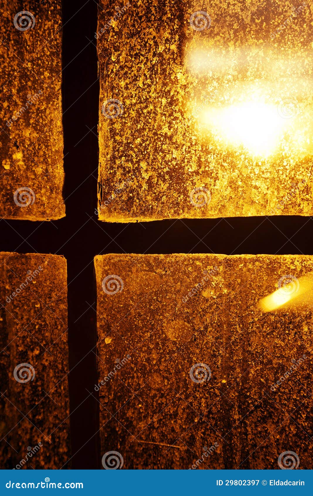 Afternoon Sun Back Lighting Stained Window Stock Image - Image of ...