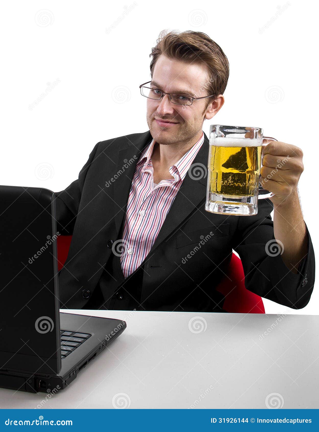 Afterwork Beer stock photo. Image of alcohol, business - 31926144