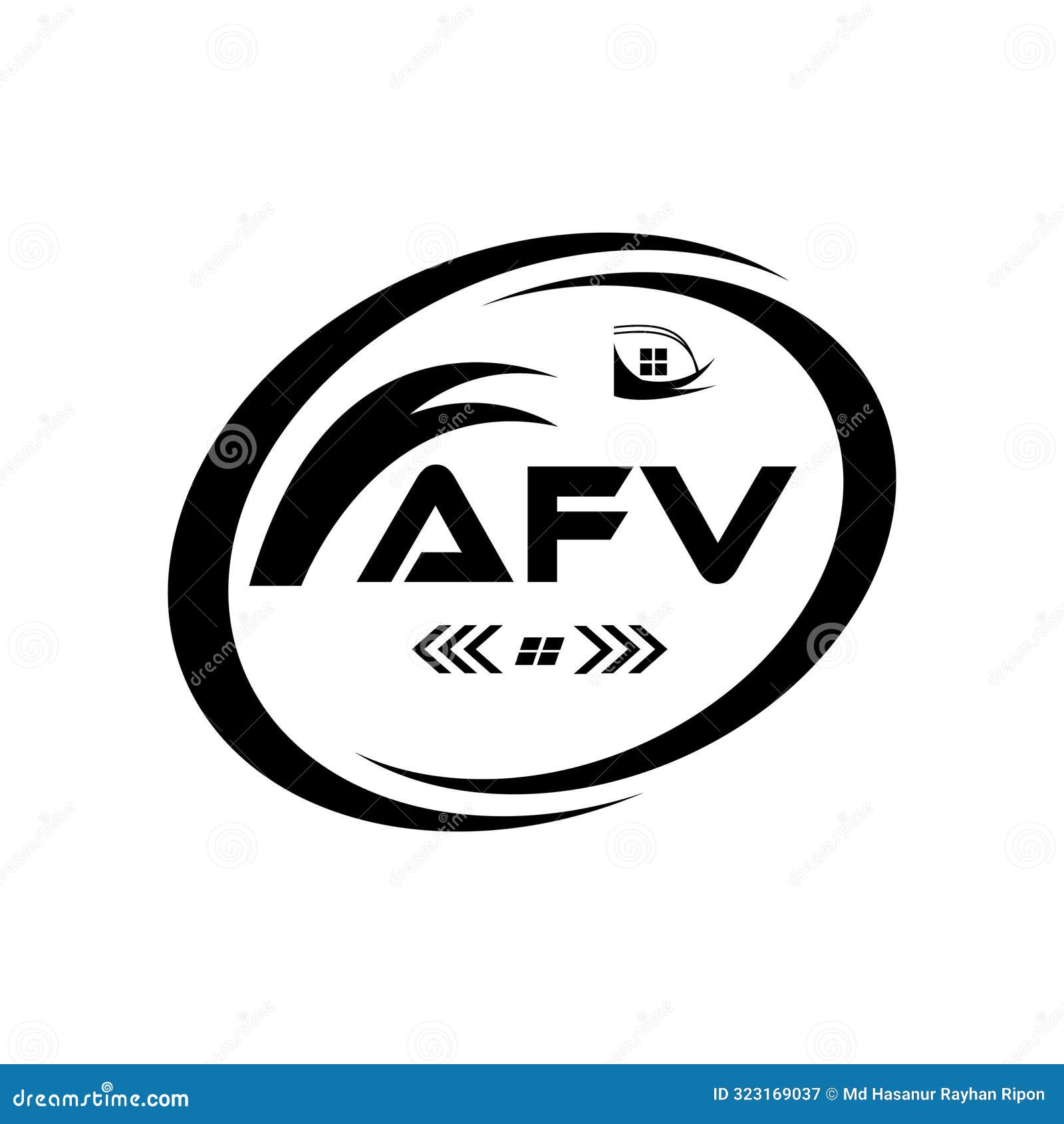 AFV Letter Logo Design. AFV Simple And Modern Monogram Logo. Abstract ...