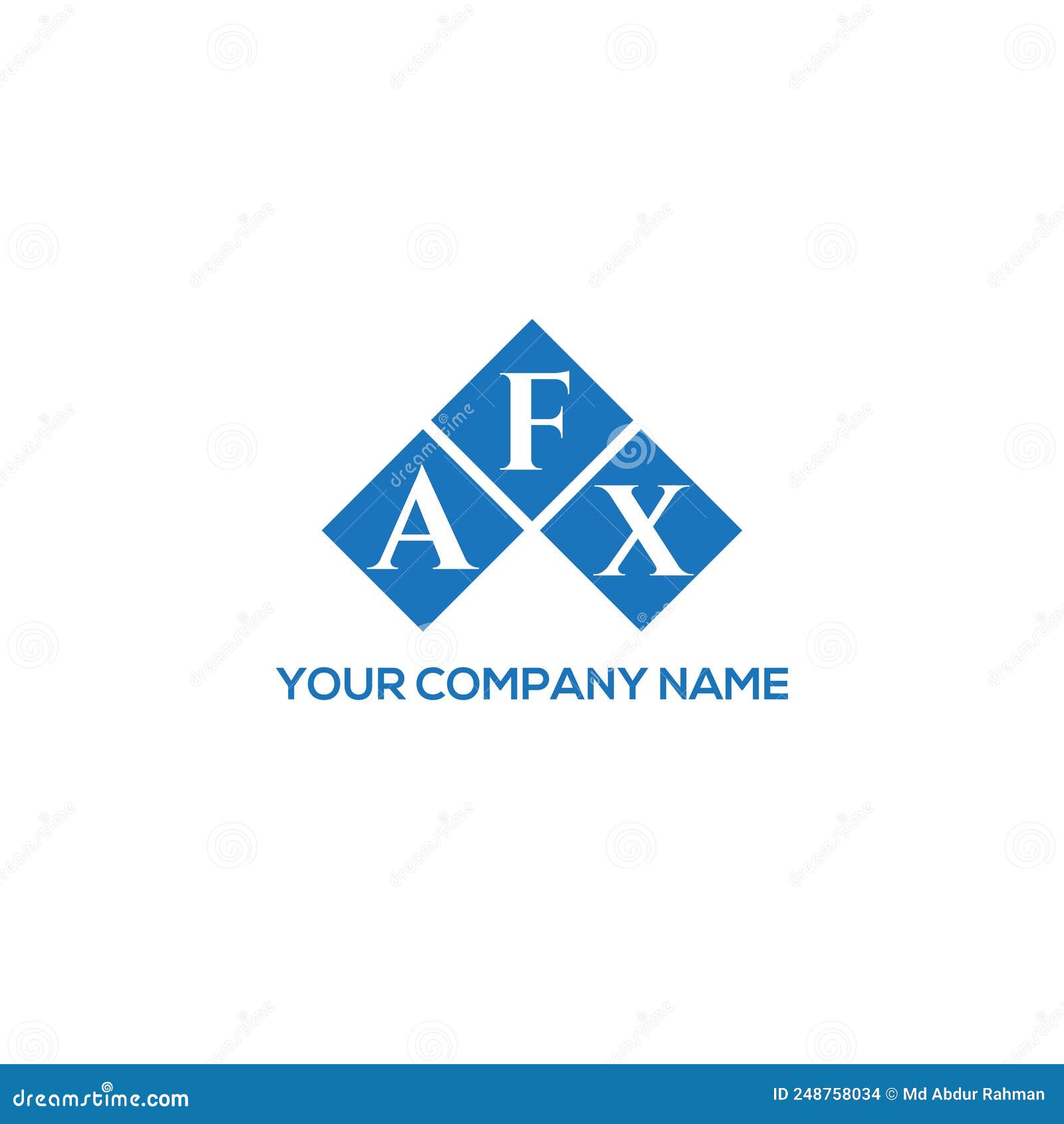 AFX Letter Logo Design on BLACK Background. AFX Creative Initials ...