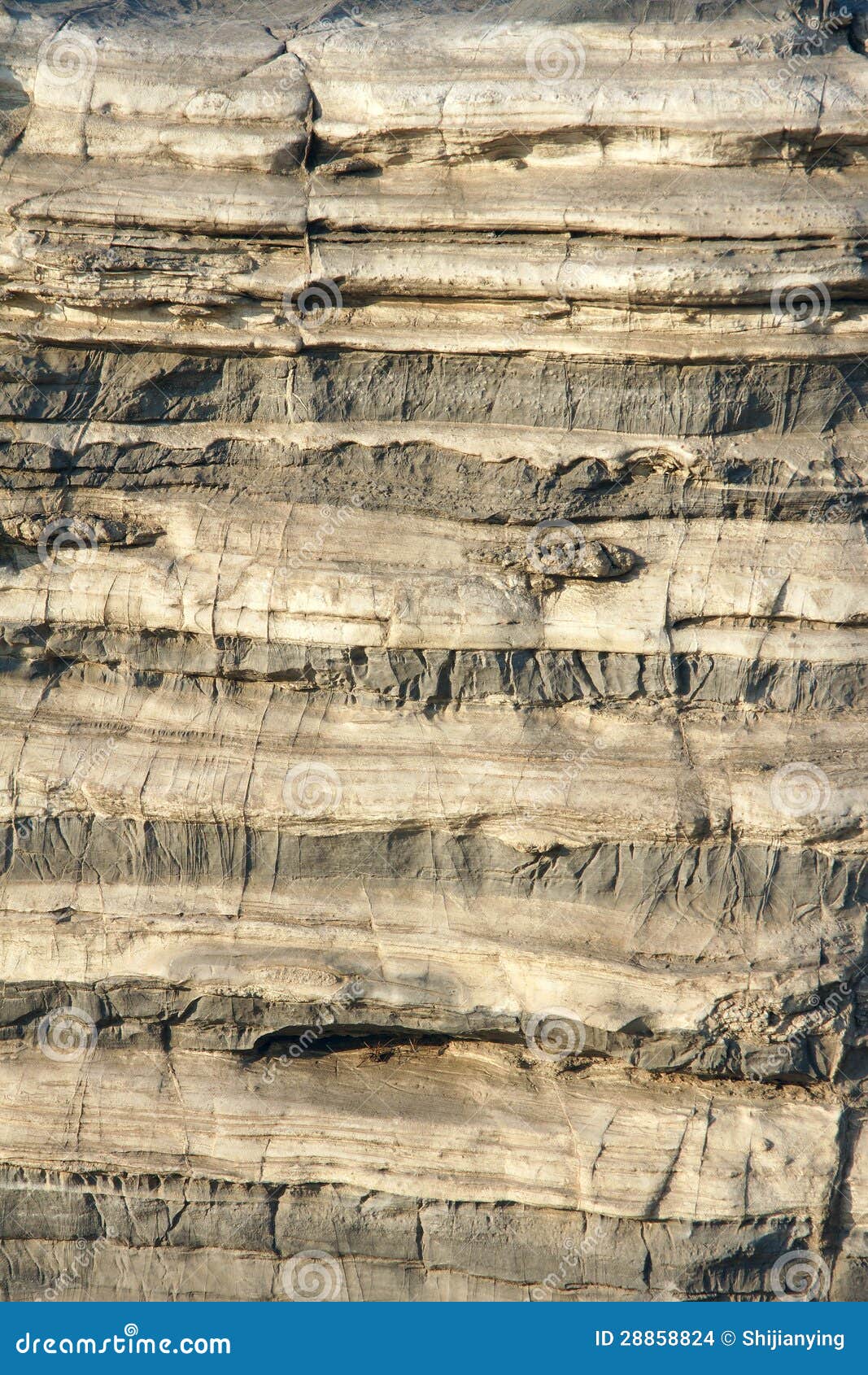 Afzettingsgesteente stock foto. Image of sluit, grijs - 28858824