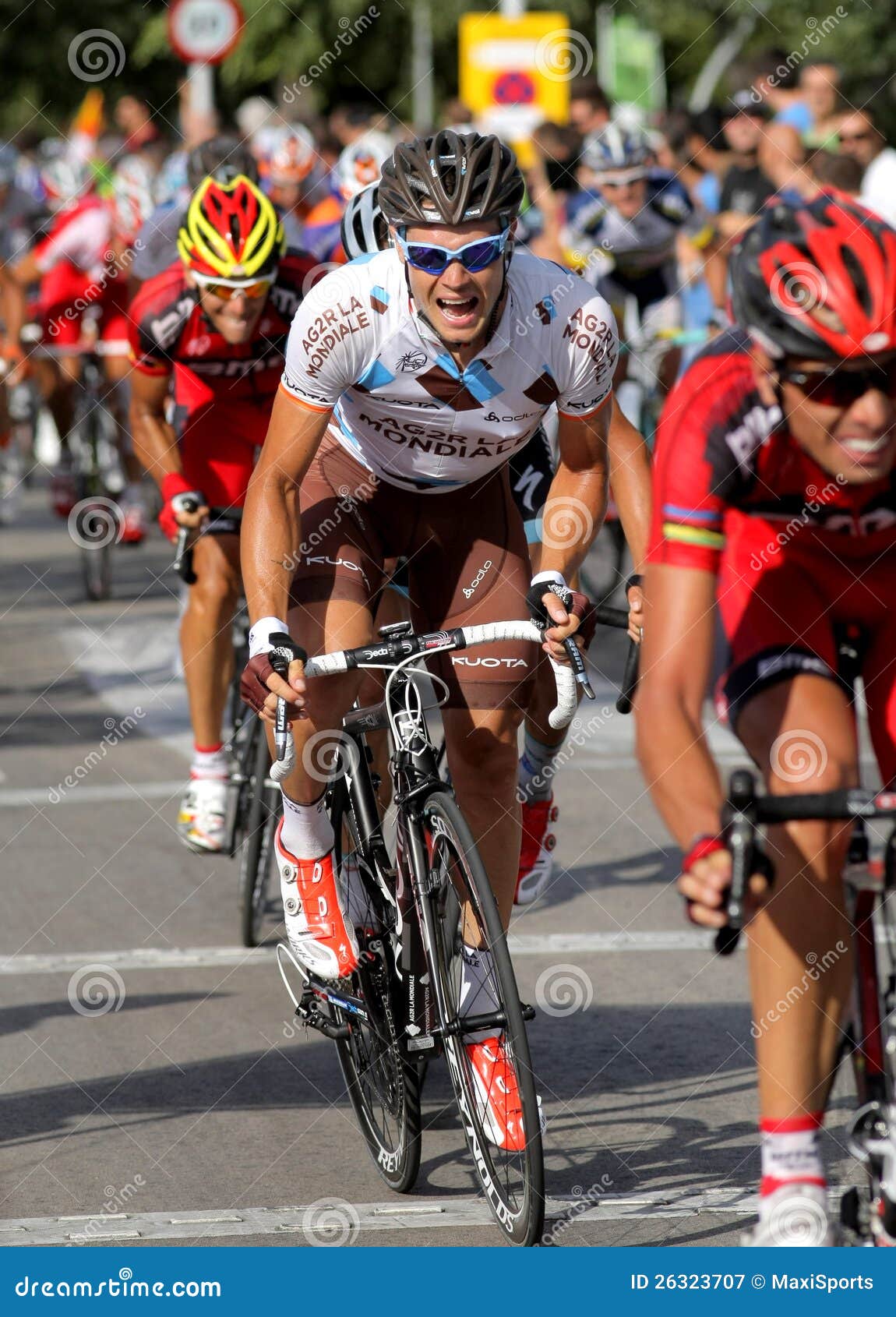 AG2R La Mondiale Irish Cyclist Nicolas Roche Editorial Photography ...