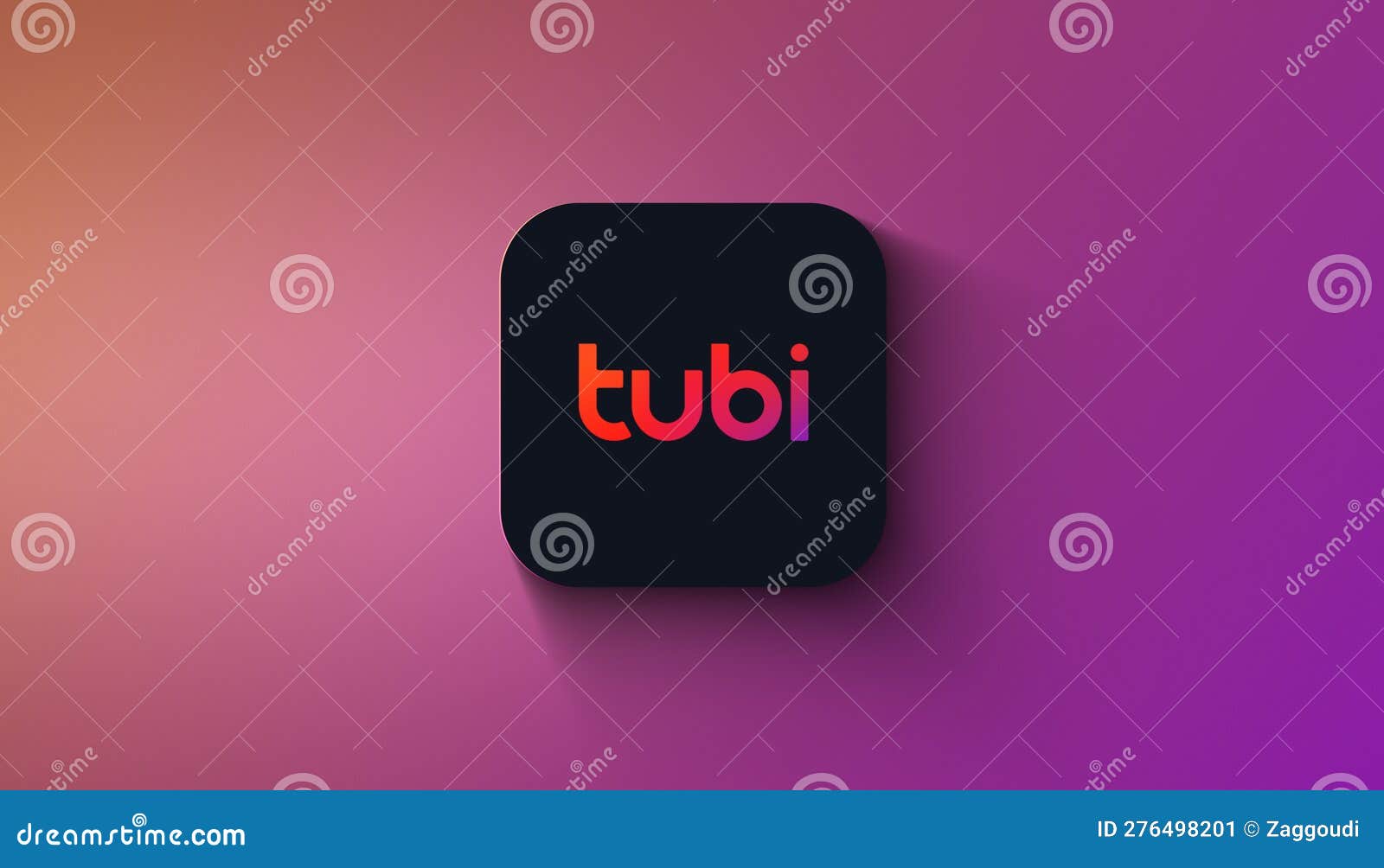 Agadir, Morocco - April, 2023: in this Photo Illustration Tubi ...