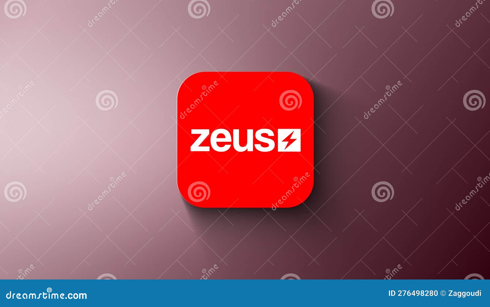 Agadir, Morocco - April, 2023: in this Photo Illustration the Zeus ...