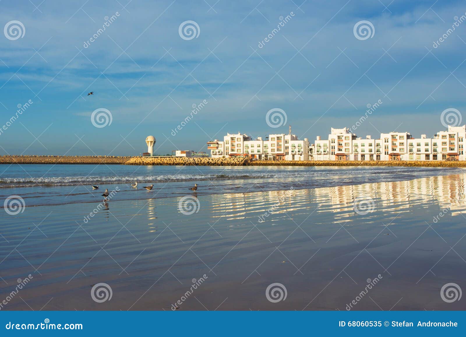 Agadir, Morocco stock image. Image of daytime, waves - 68060535