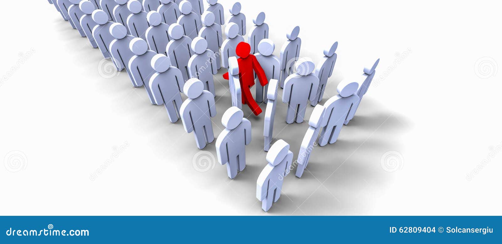 Against the Flow stock illustration. Illustration of person - 62809404