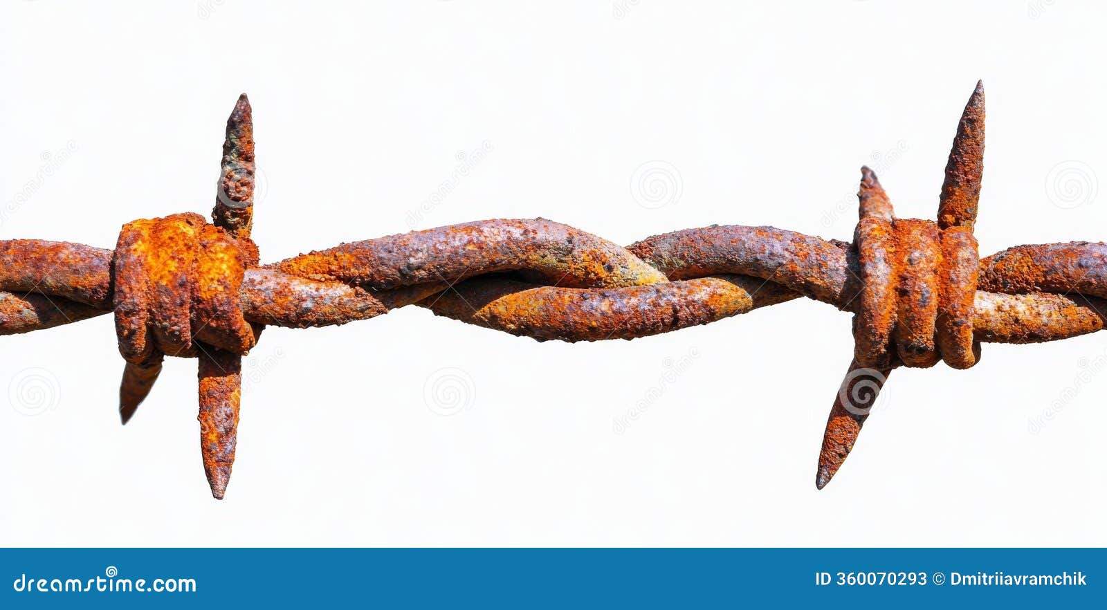 Against a Simple White Backdrop, Barbed Wire Draws Attention To Its ...