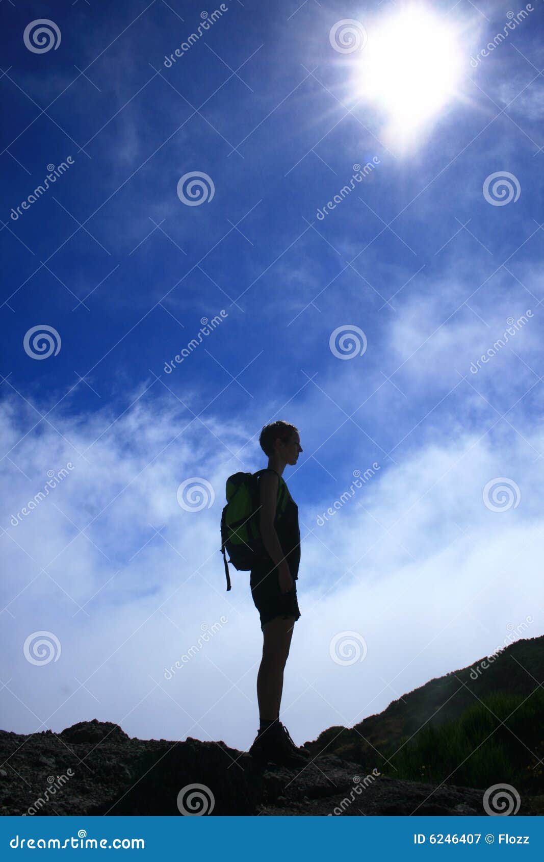 Against the sun stock image. Image of shining, side, standing - 6246407