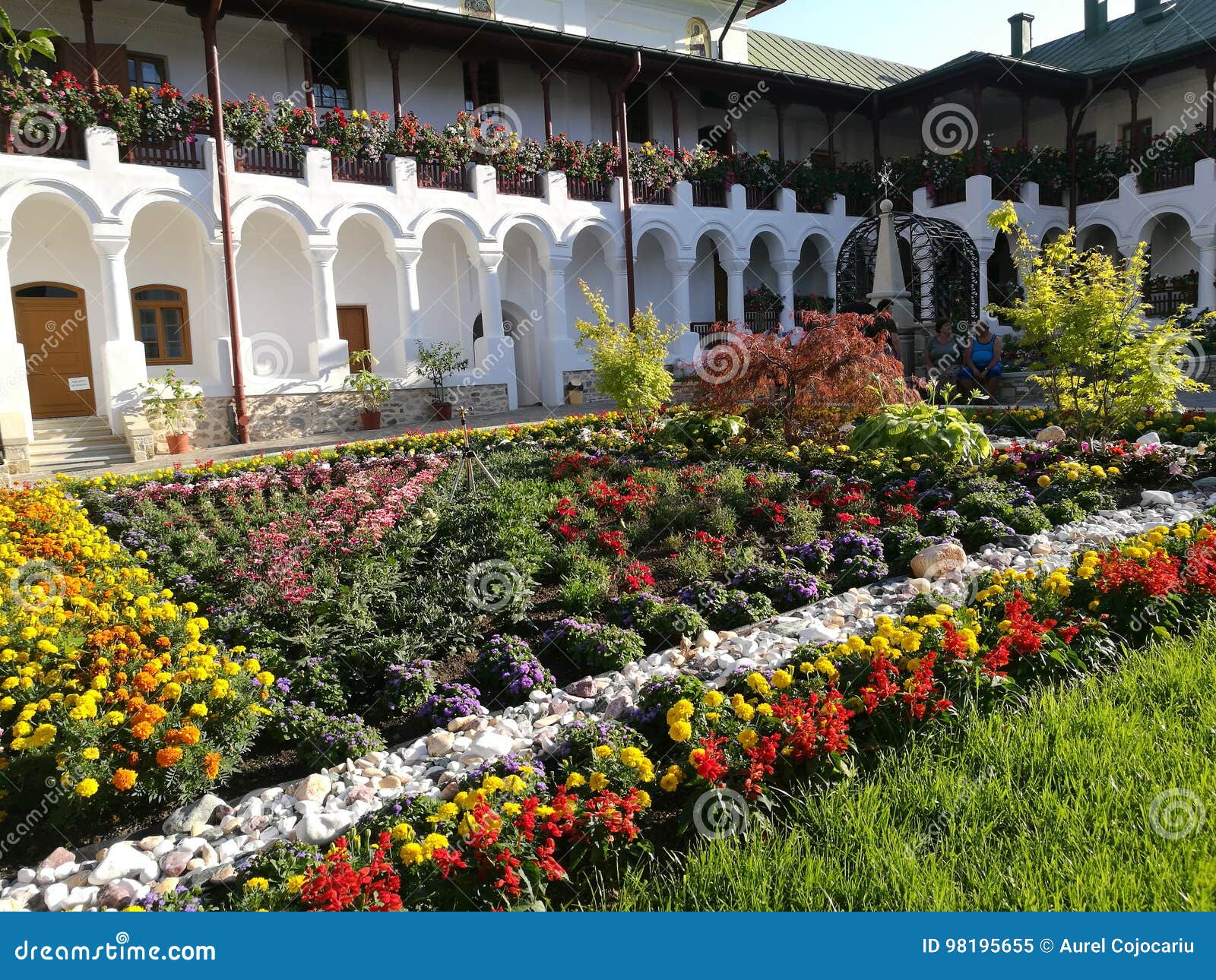 Agapia monastery, Romania editorial image. Image of monastery - 98195655