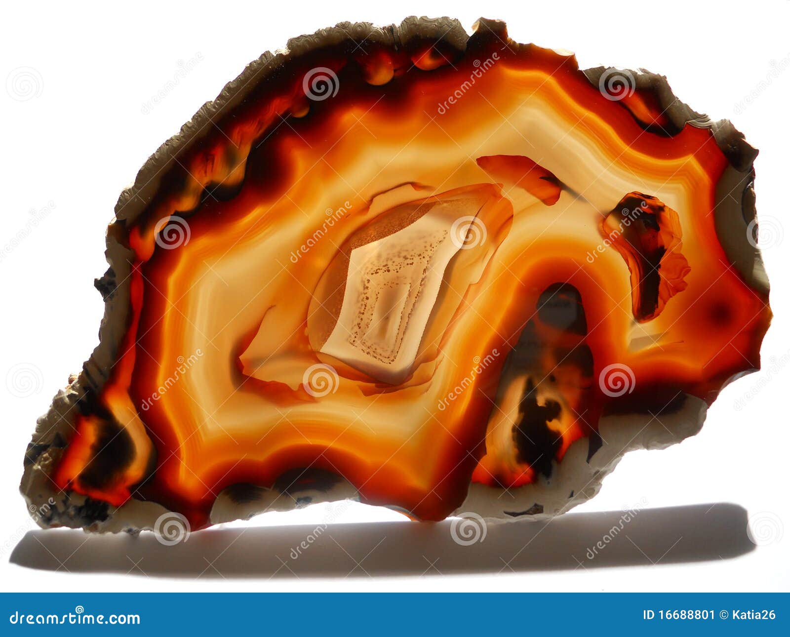 Agate stock image. Image of rock, drilled, gemstone, minerals - 16688801