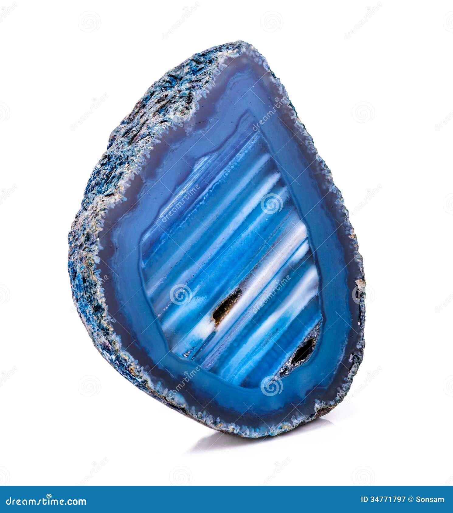 Agate crystal geode stock image. Image of granite, quartz - 34771797