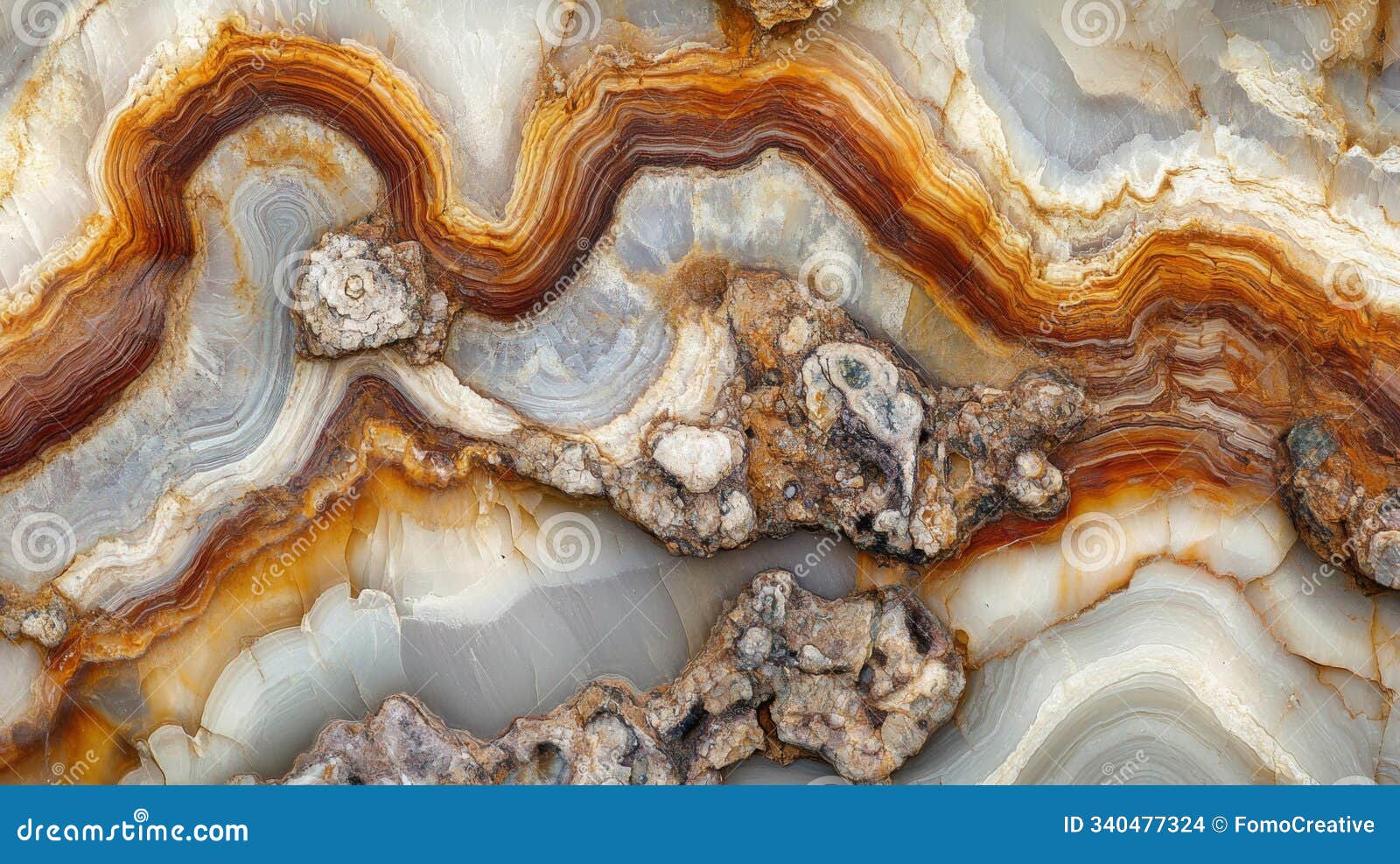 Agate Brown Texture Seamless Textile Pattern. Carrara Marbled ...