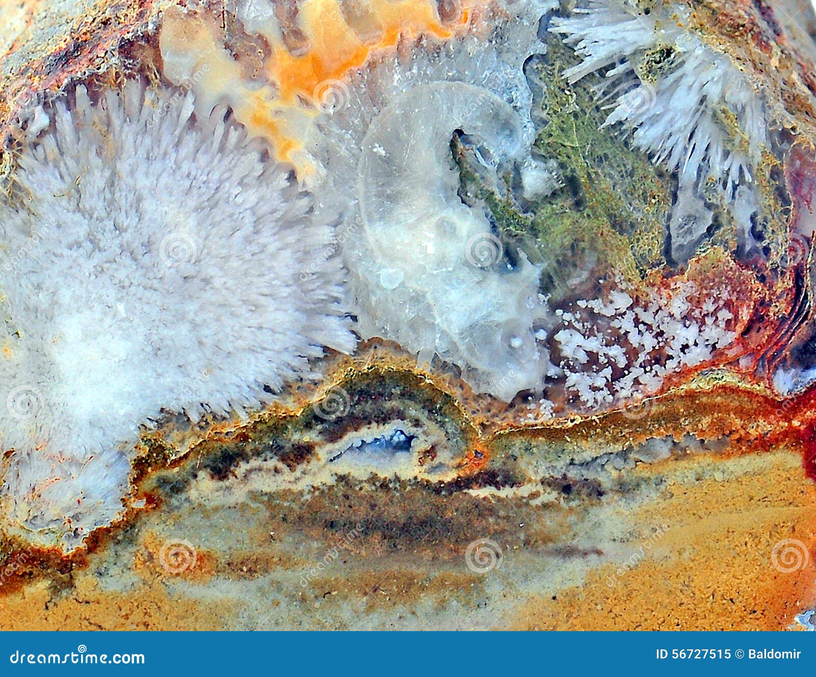 Agate with natural colors stock image. Image of coral - 56727515