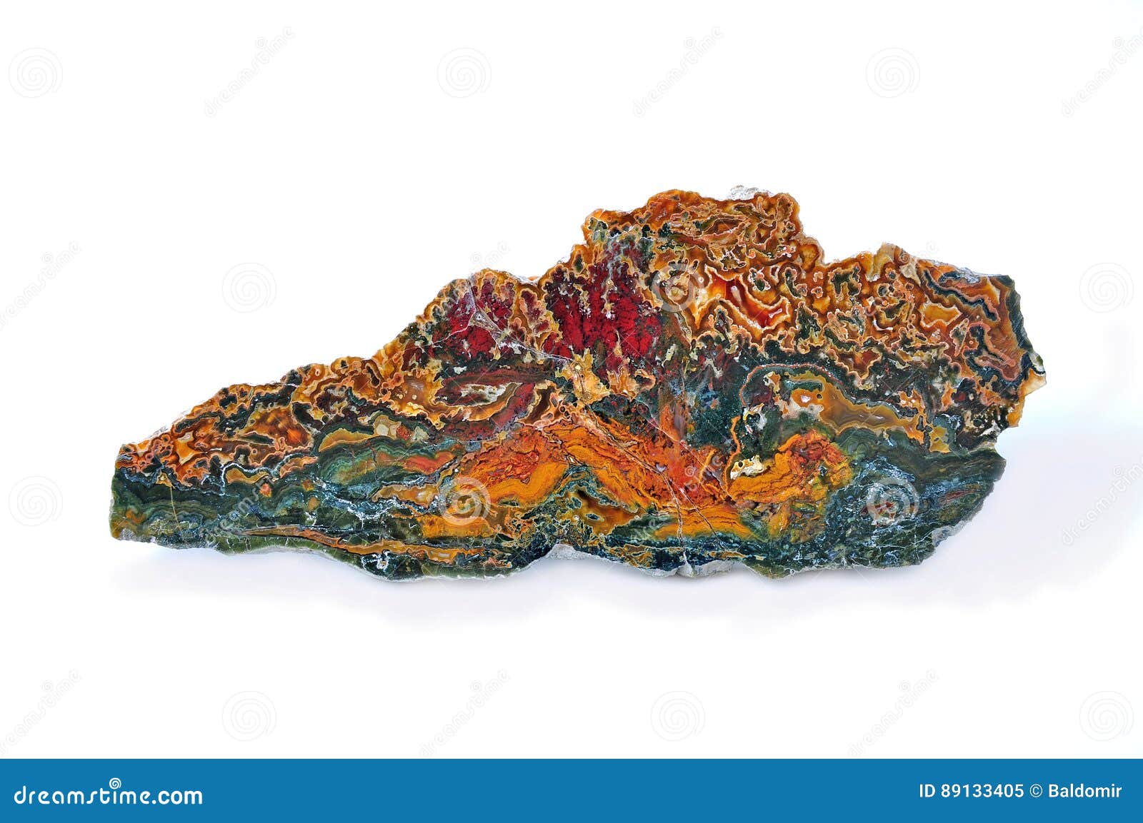 Agate with natural colors stock image. Image of chalcedony - 89133405