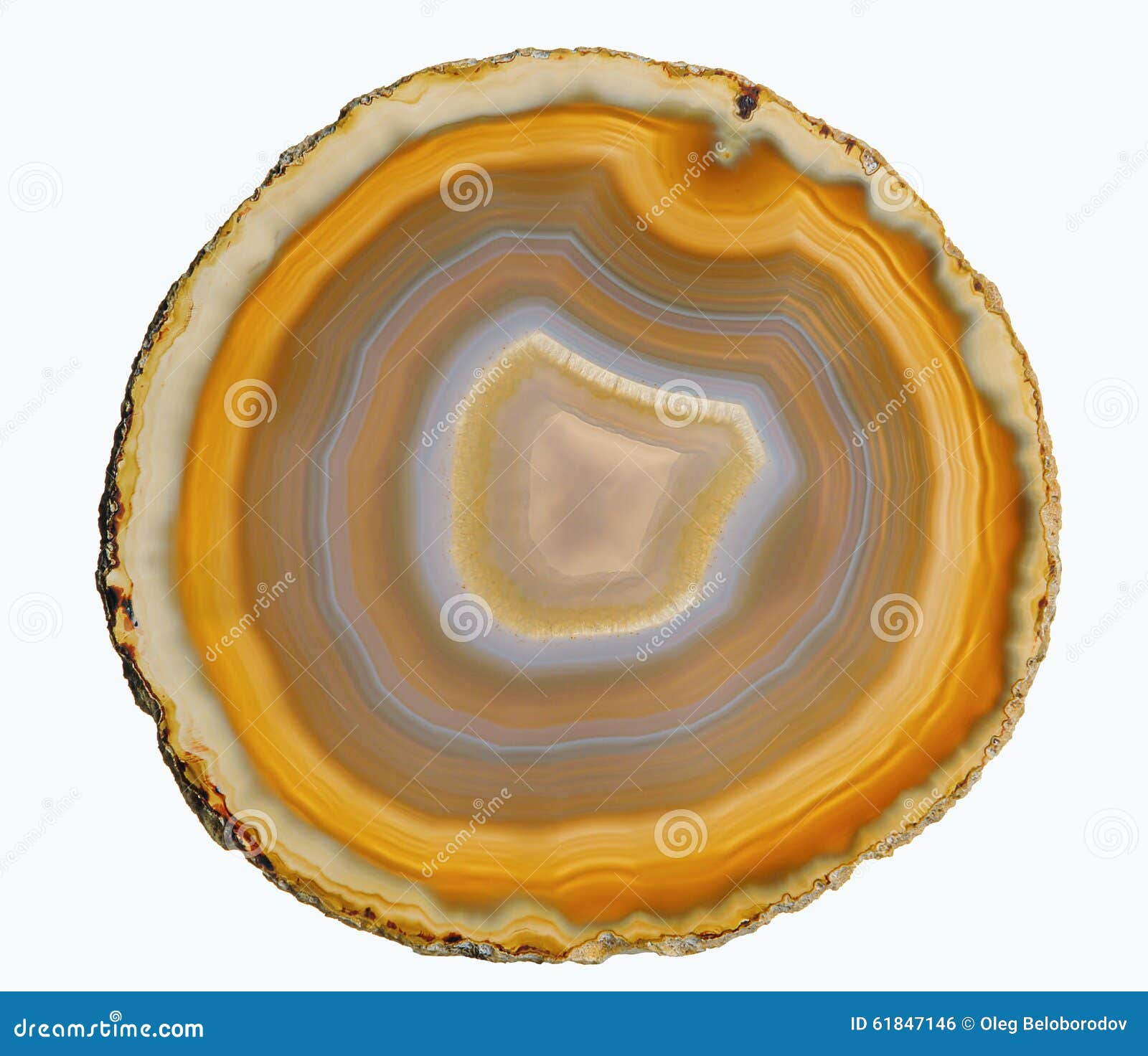 Agate rainbow. stock photo. Image of geology, nature - 61847146
