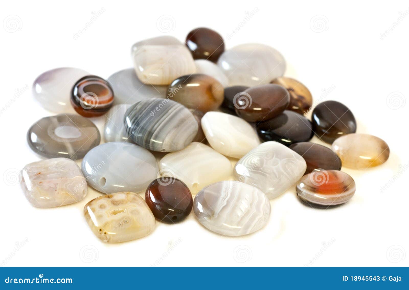 Agates stock image. Image of stones, grey, stone, isolated - 18945543