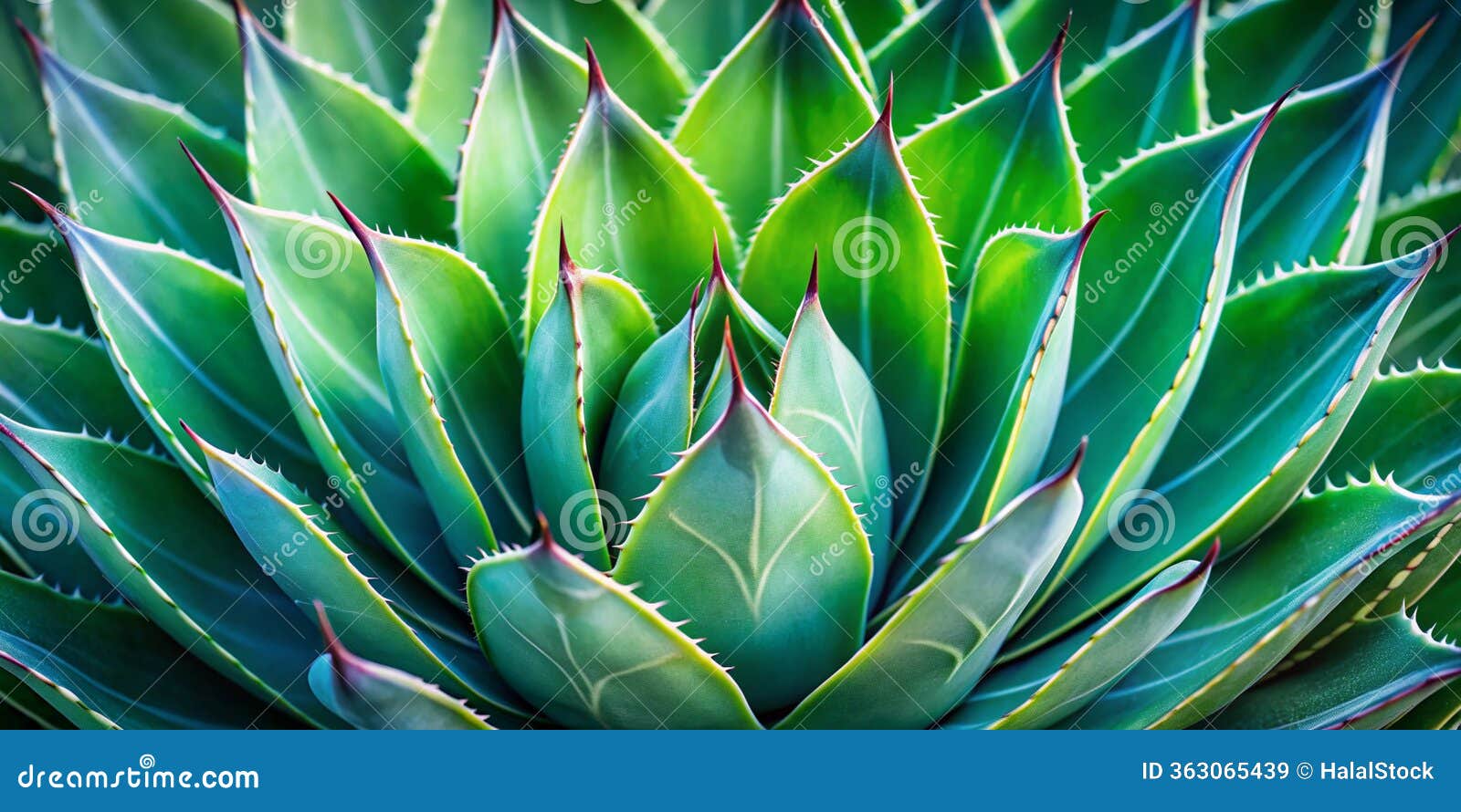 Agave Attenuata Leaf, Cactus Plant, Soft Details Texture. Lush ...