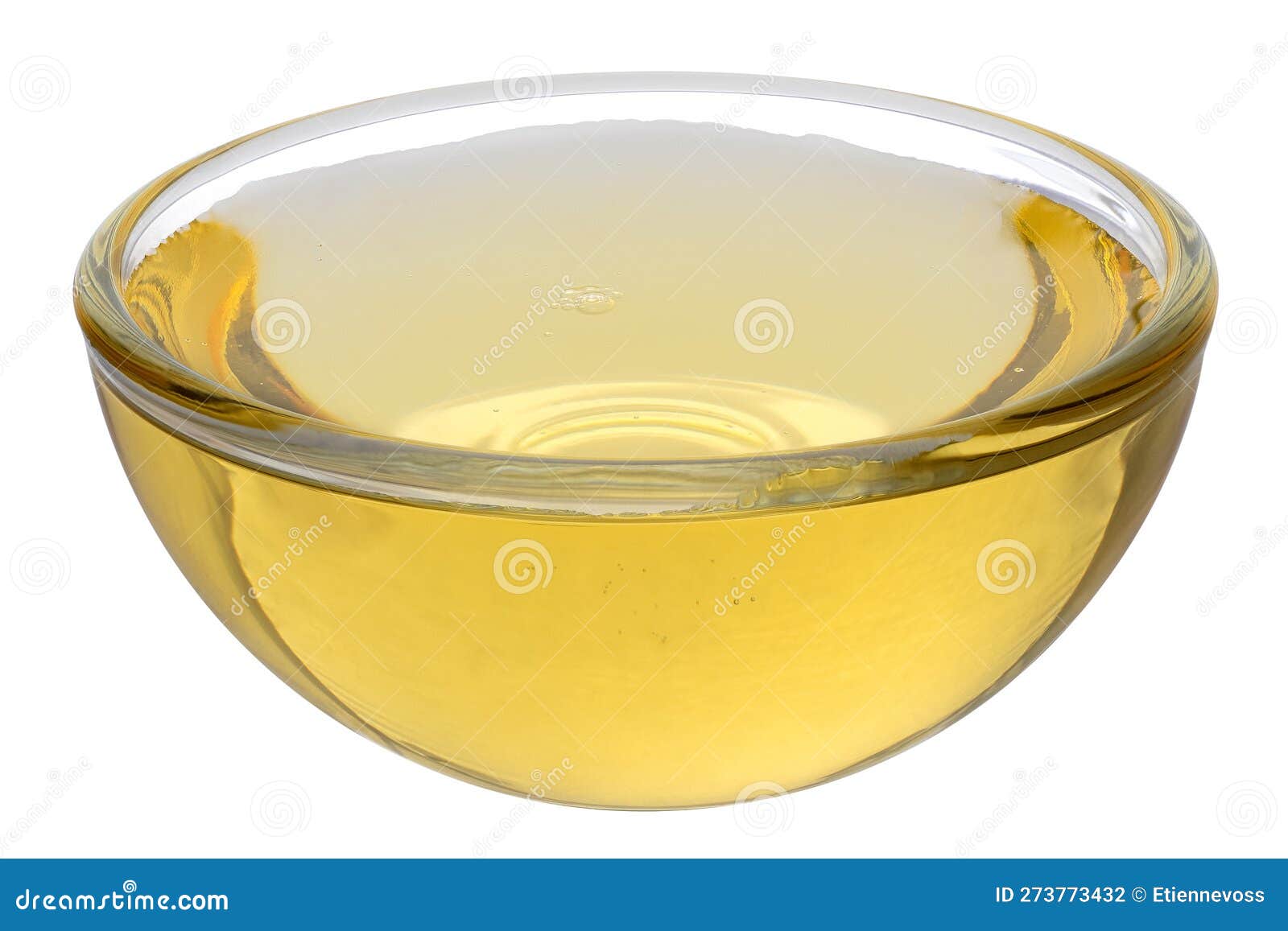 Agave Syrup in a Glass Bowl Isolated on White Stock Photo - Image of ...