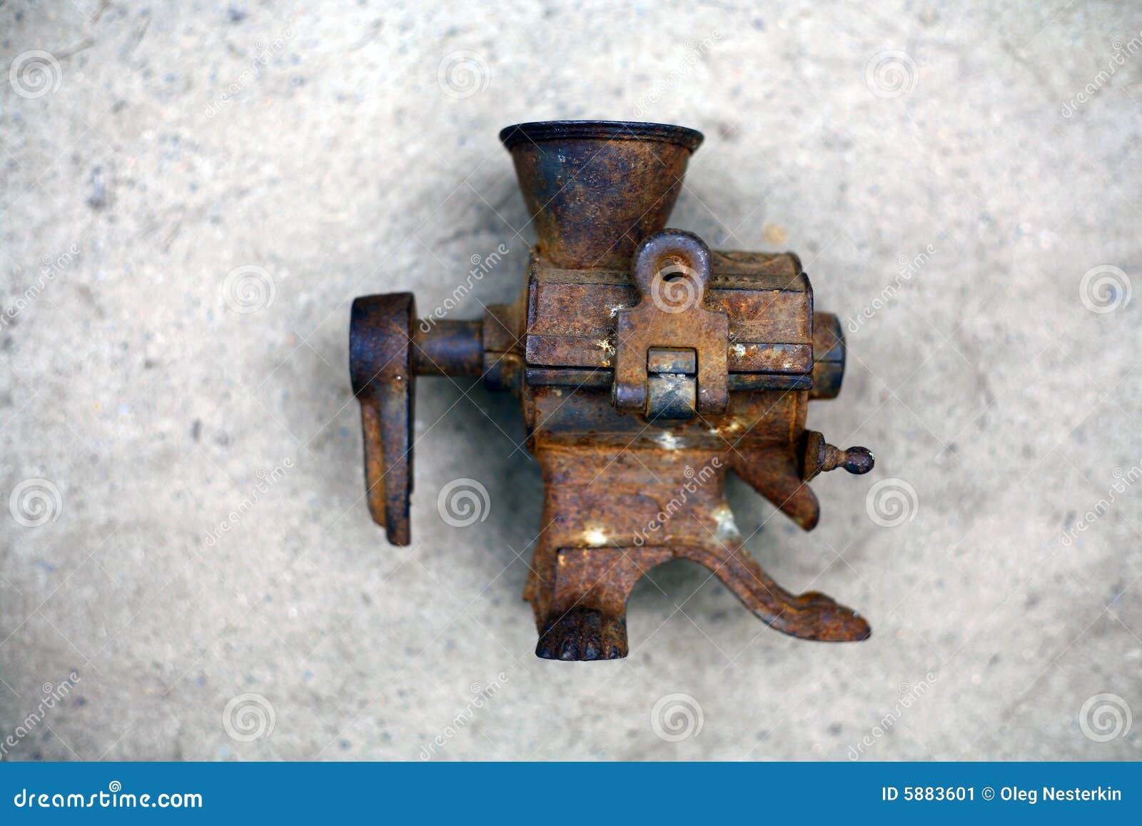 Age-old metallic object stock image. Image of colorful - 5883601