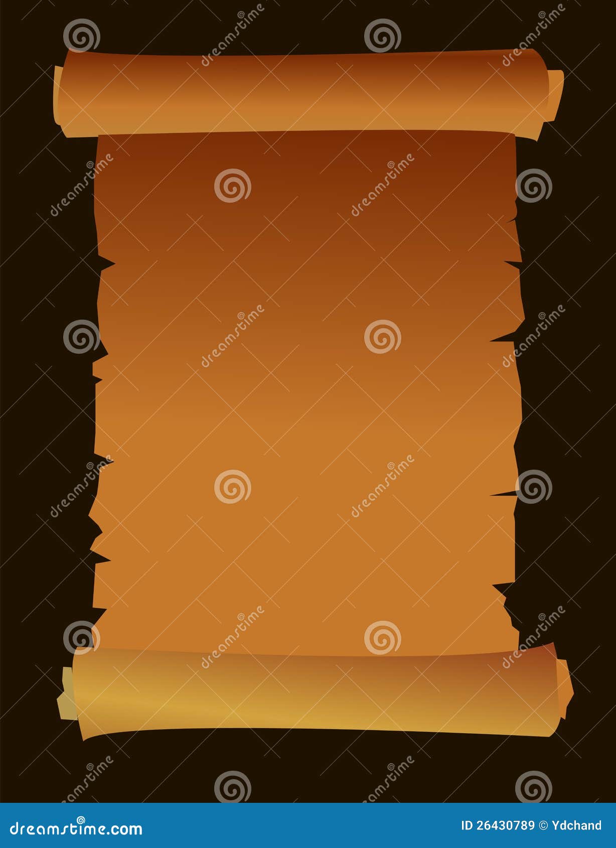 An Age Old Paper Cartoon Vector | CartoonDealer.com #26430789