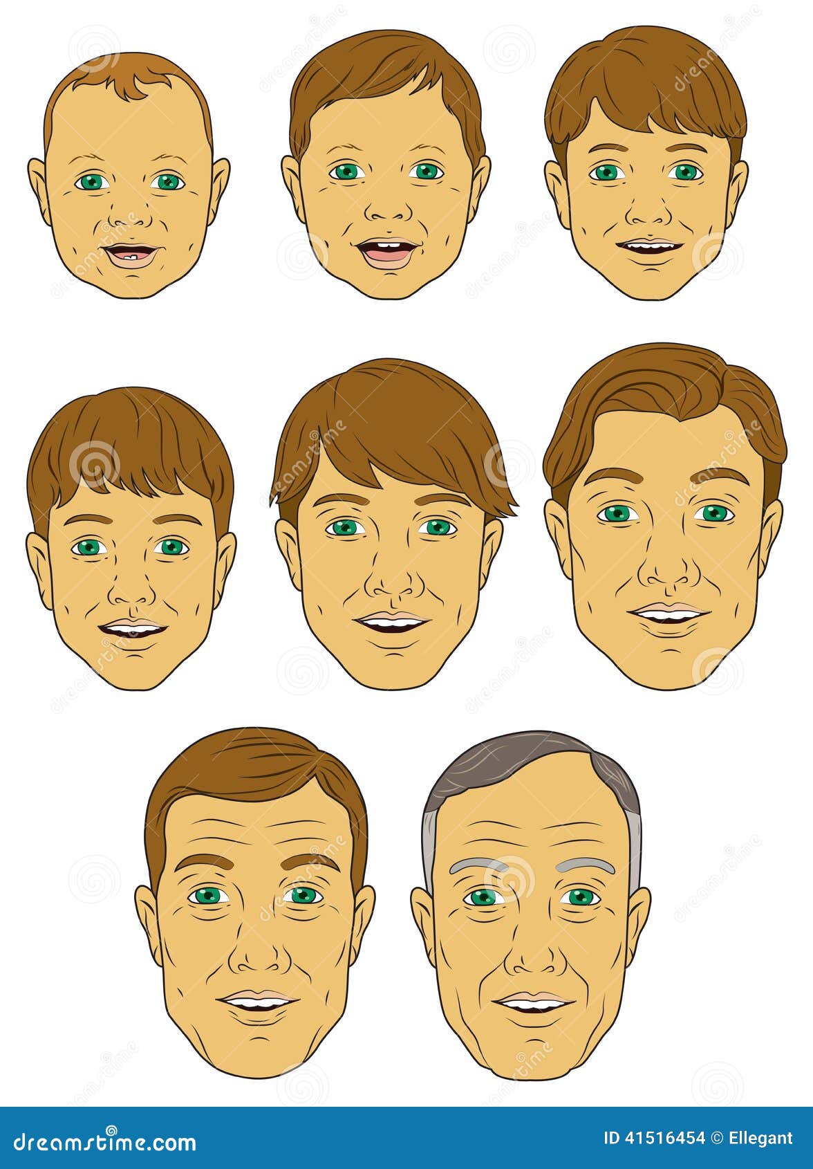 Stages Of Wrinkles At Different Ages. Anatomical Structure Of The Skin ... Stages Of Wrinkles At Different Ages. Anatomical Structure Of The Skin ...
