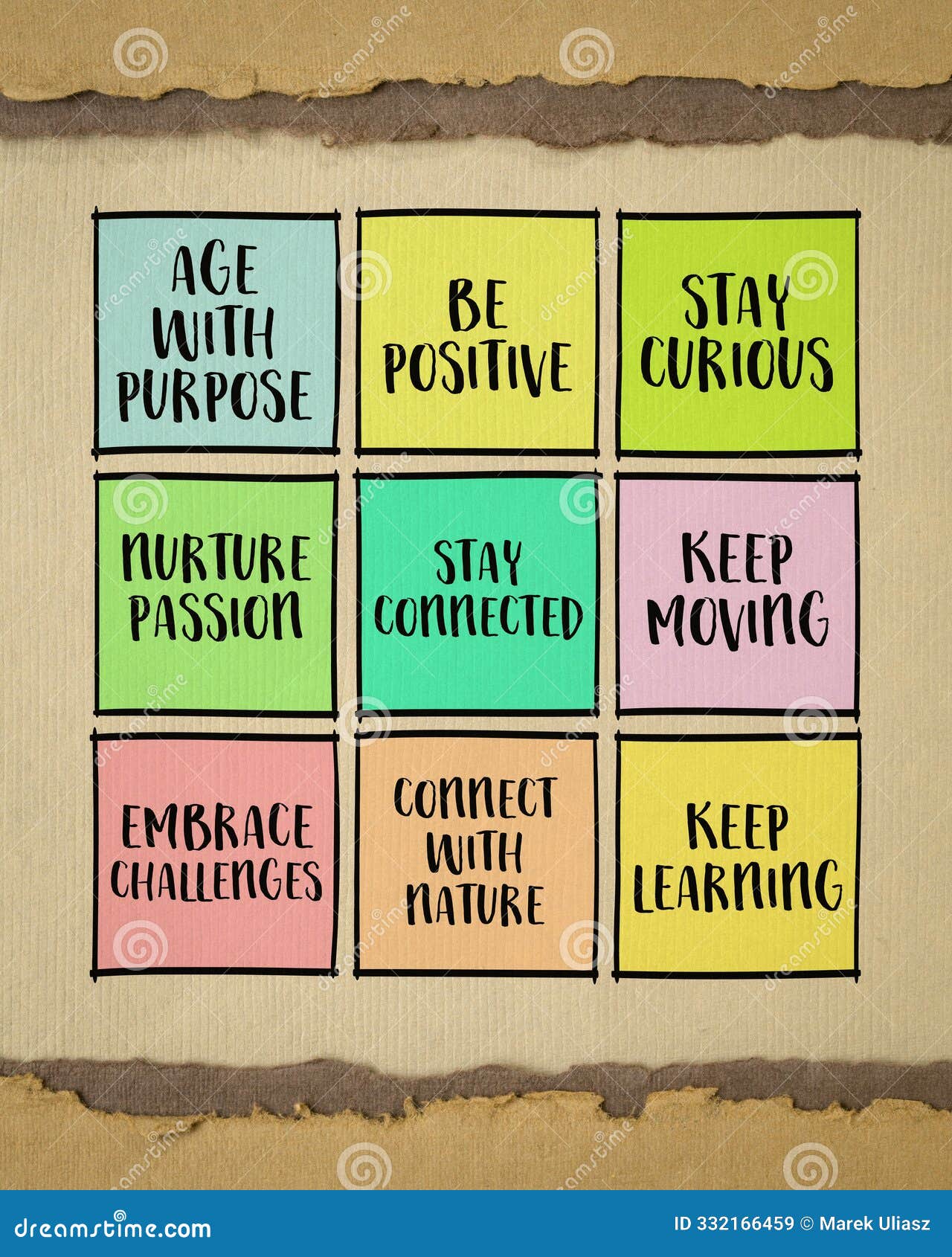 Age with Purpose, Healthy Aging Tips, a Set Od Inspirational Reminder ...