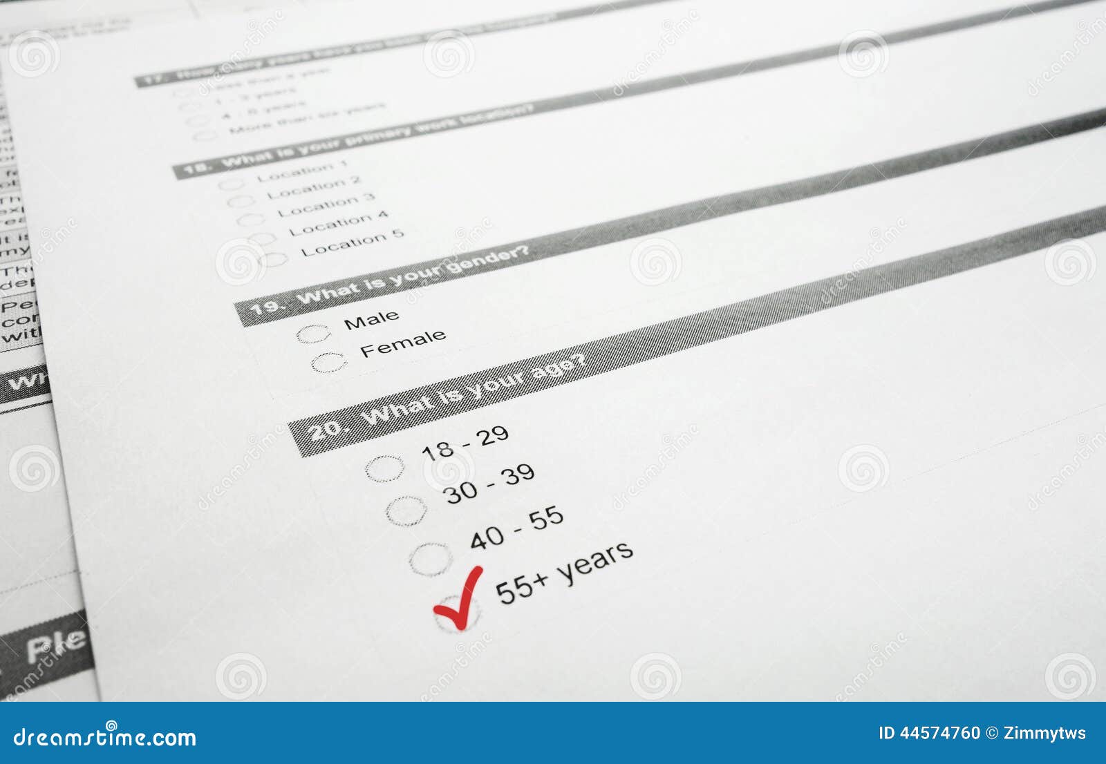 Age question stock photo. Image of generation, paper - 44574760