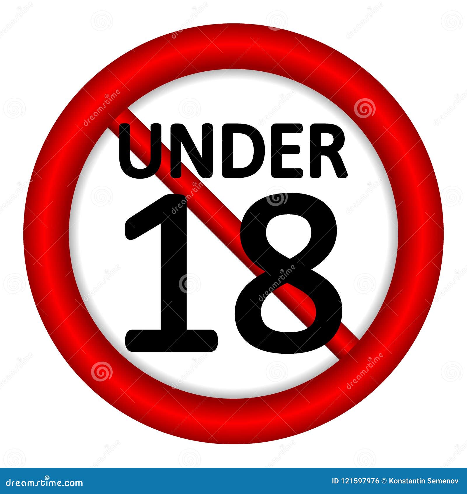 18 age restriction sign. stock illustration. Illustration of round ... 18 age restriction sign. stock illustration. Illustration of round ...